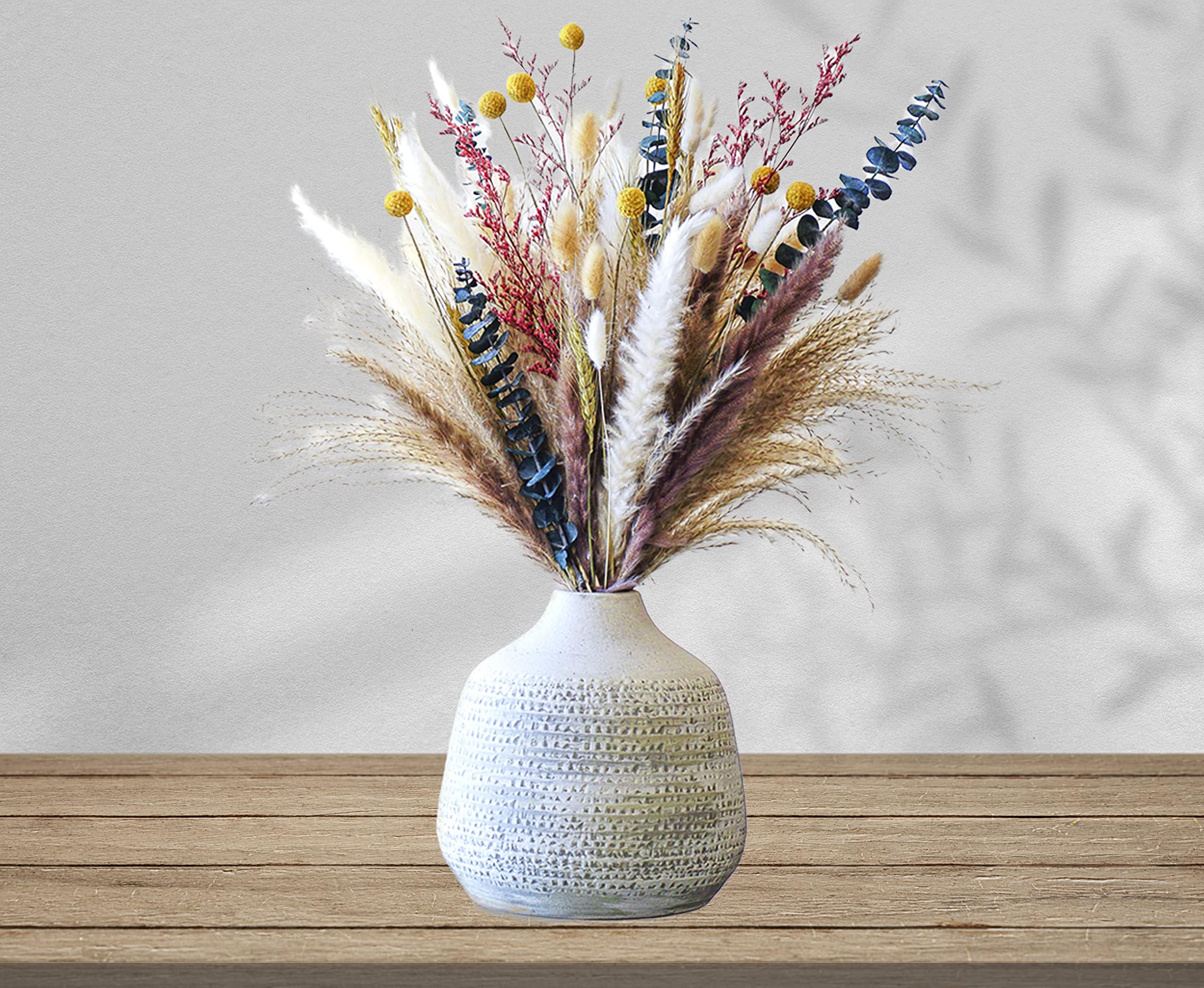 Amazon.com: Decorative Tall Pampas Grass for Floor Vase – Premium Large ...
