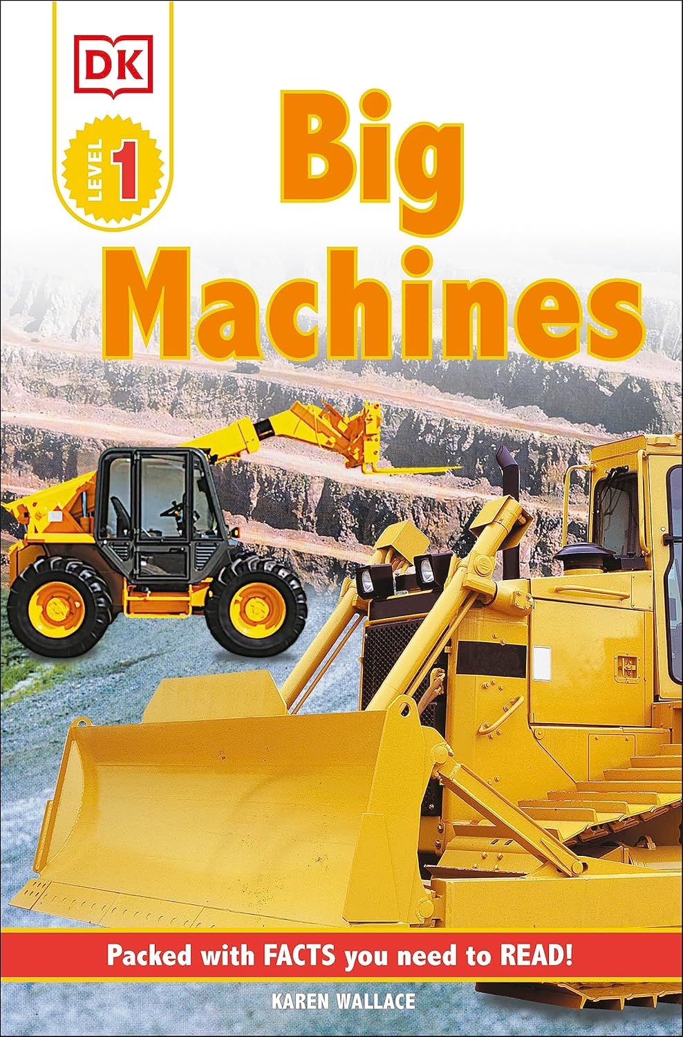 Amazon.com: DK Readers: Big Machines (Level 1: Beginning to Read ...