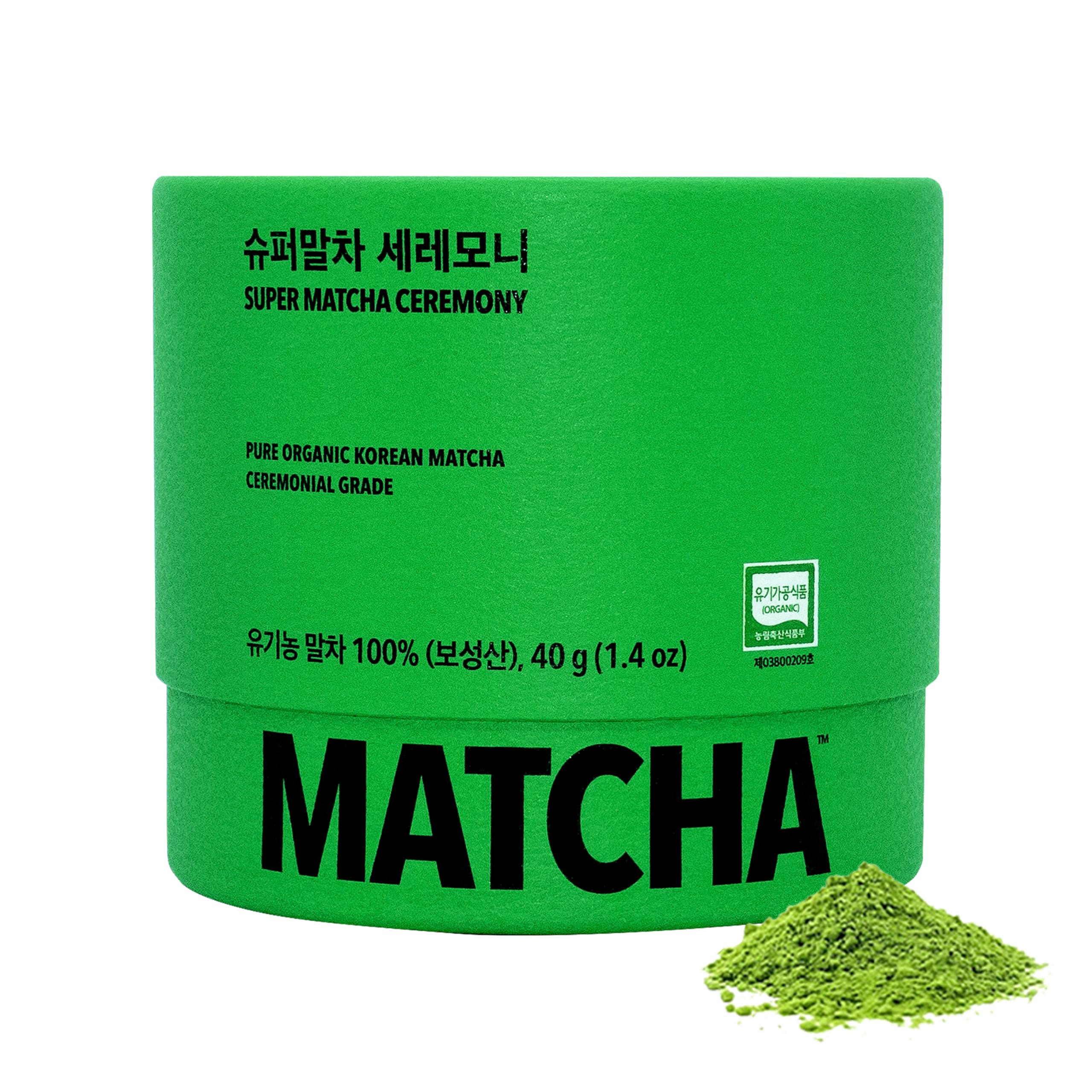 Amazon.com: SUPER MATCHA Organic Ceremonial Grade Matcha Powder, Single ...