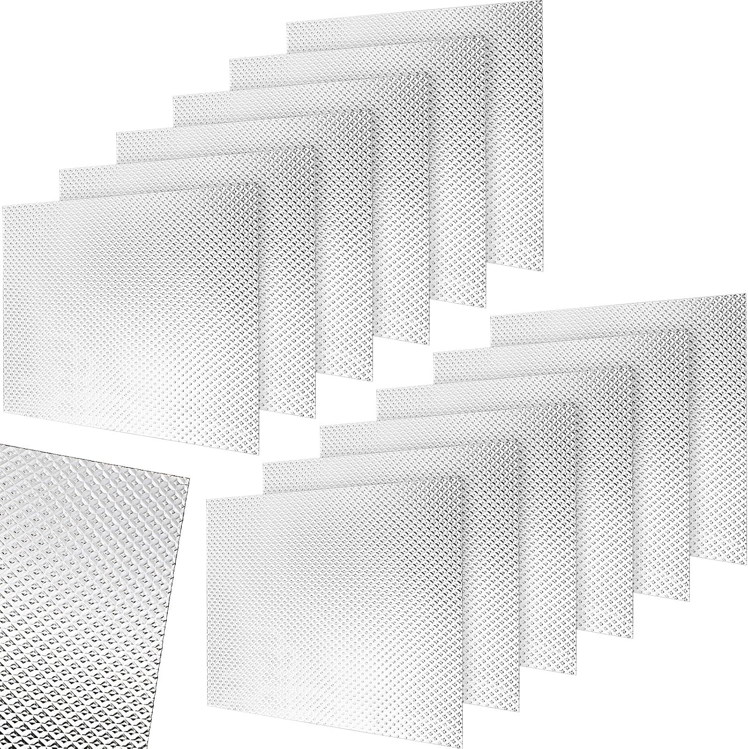 Yungyan 12 Pack Replacement Fluorescent Light Cover Panels, 22.5x46.5x0 ...