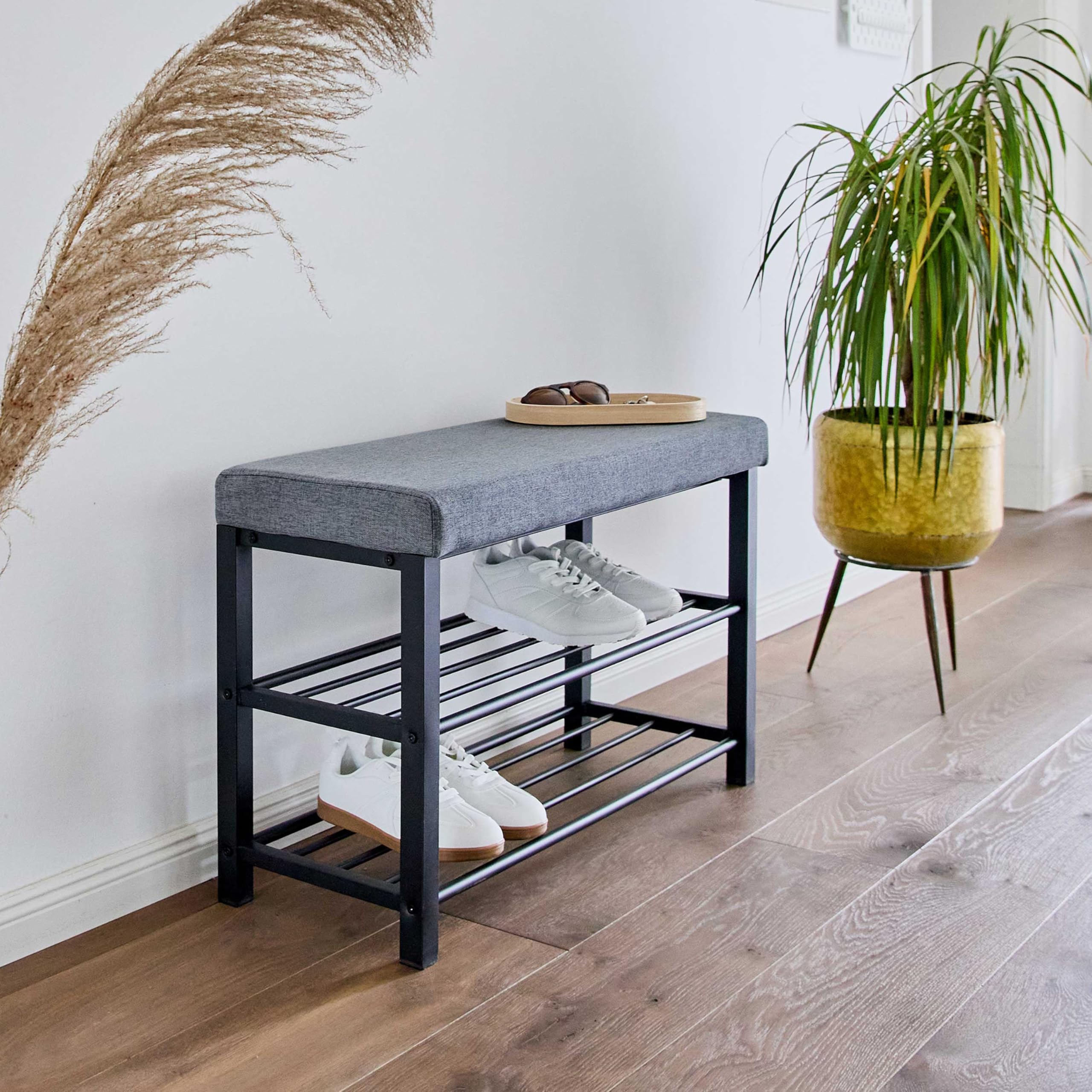 Push Latch 4-Pack Hidden Cabinet Hinges With Push To Open Magnetic ...