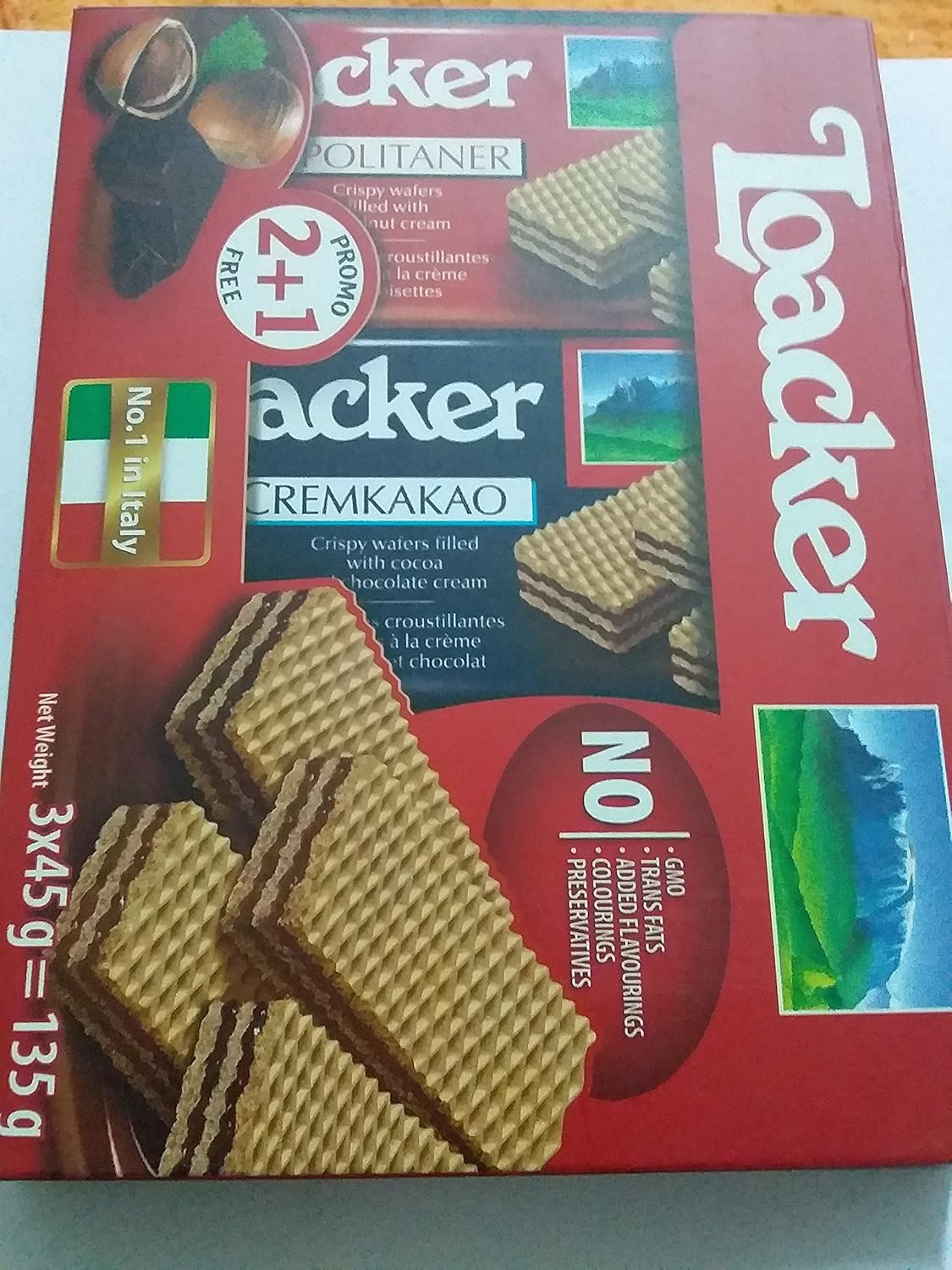 Loacker 45gms Combi Pack : Amazon.in: Grocery & Gourmet Foods