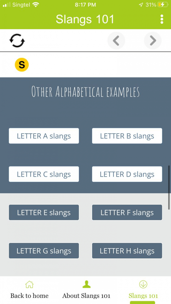 Slangs 101 - App on Amazon Appstore