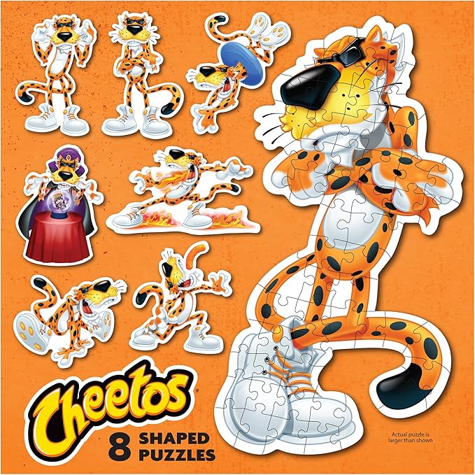 Amazon.com: RoseArt - Mini Shaped - Cheetos - 500 Piece Jigsaw Puzzles ...