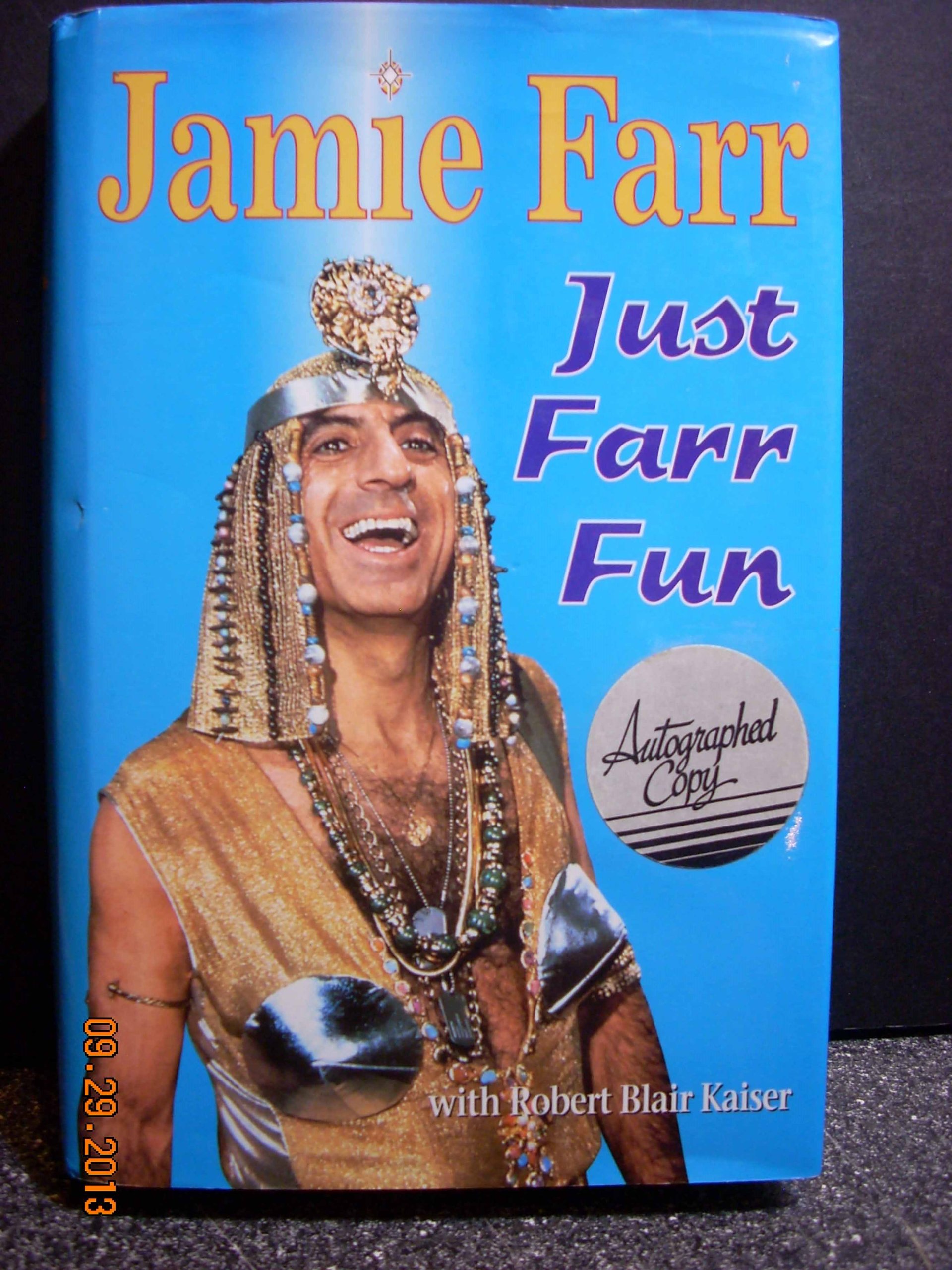 Just Farr Fun: Jamie Farr, Robert Blair Kaiser: 9780964077508: Amazon ...