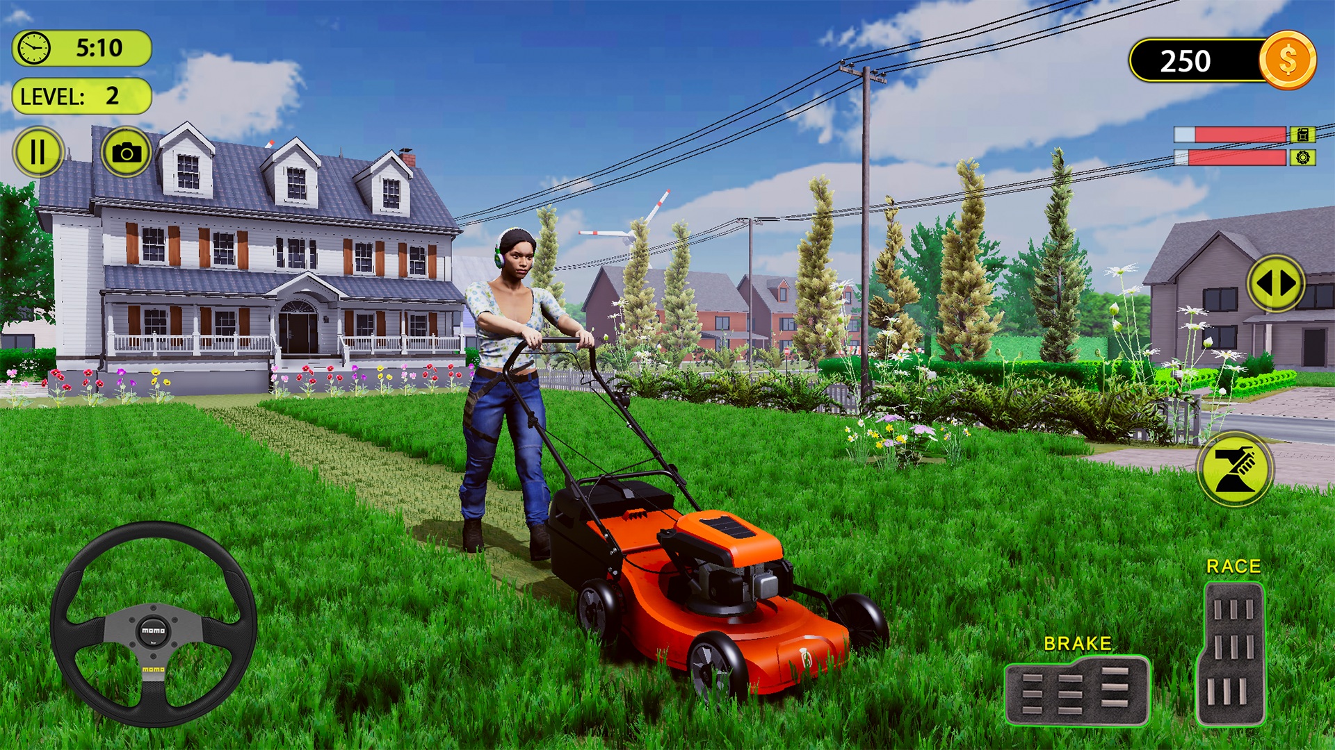 Ultimate Lawn Mowing Simulator 3D : Garden Mower Master - Grass Cutting ...
