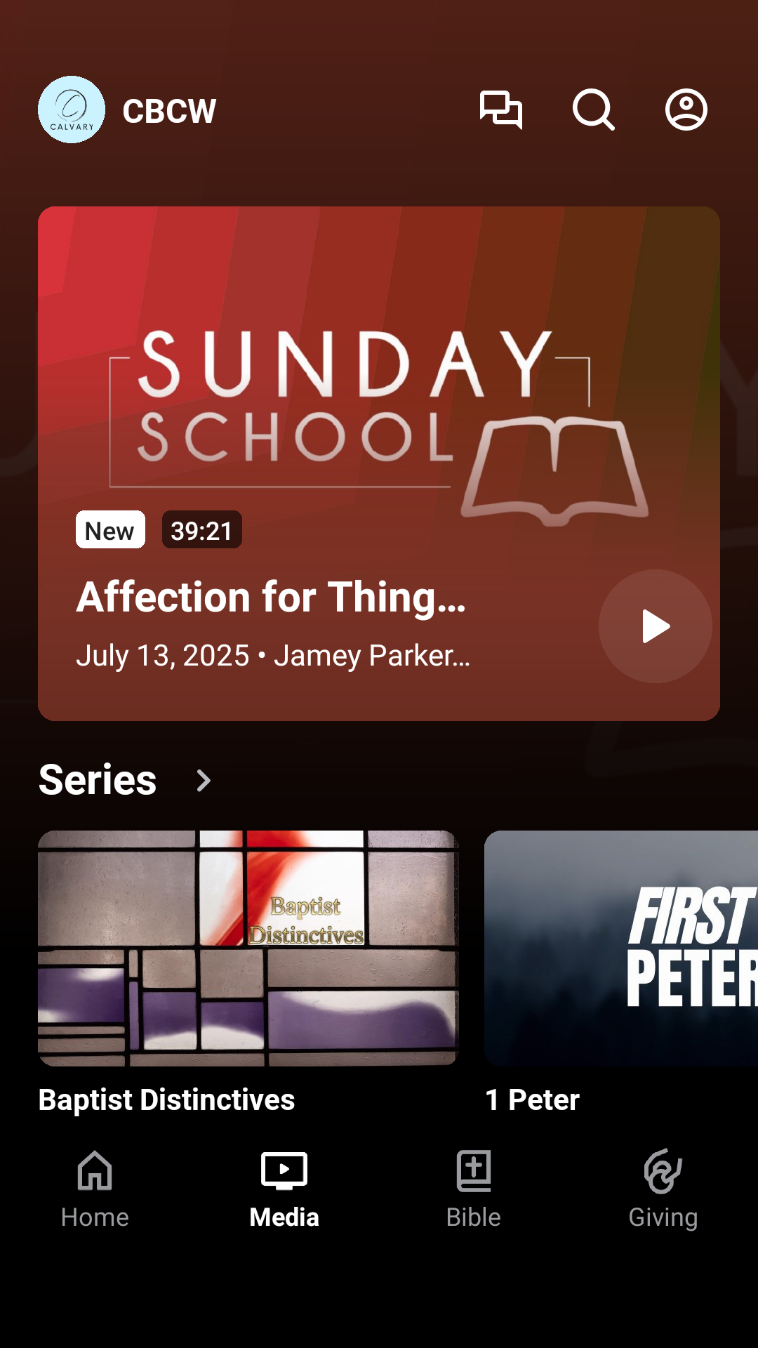 Calvary Baptist Church Warrior - App on Amazon Appstore