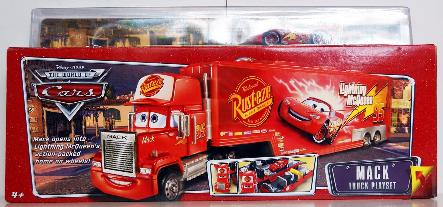Cars Mack Truck Playset : Amazon.com.au: Toys & Games