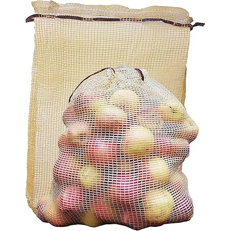 Amazon.com: Potato Storage Bags for Pantry - Organic Cotton Potato ...