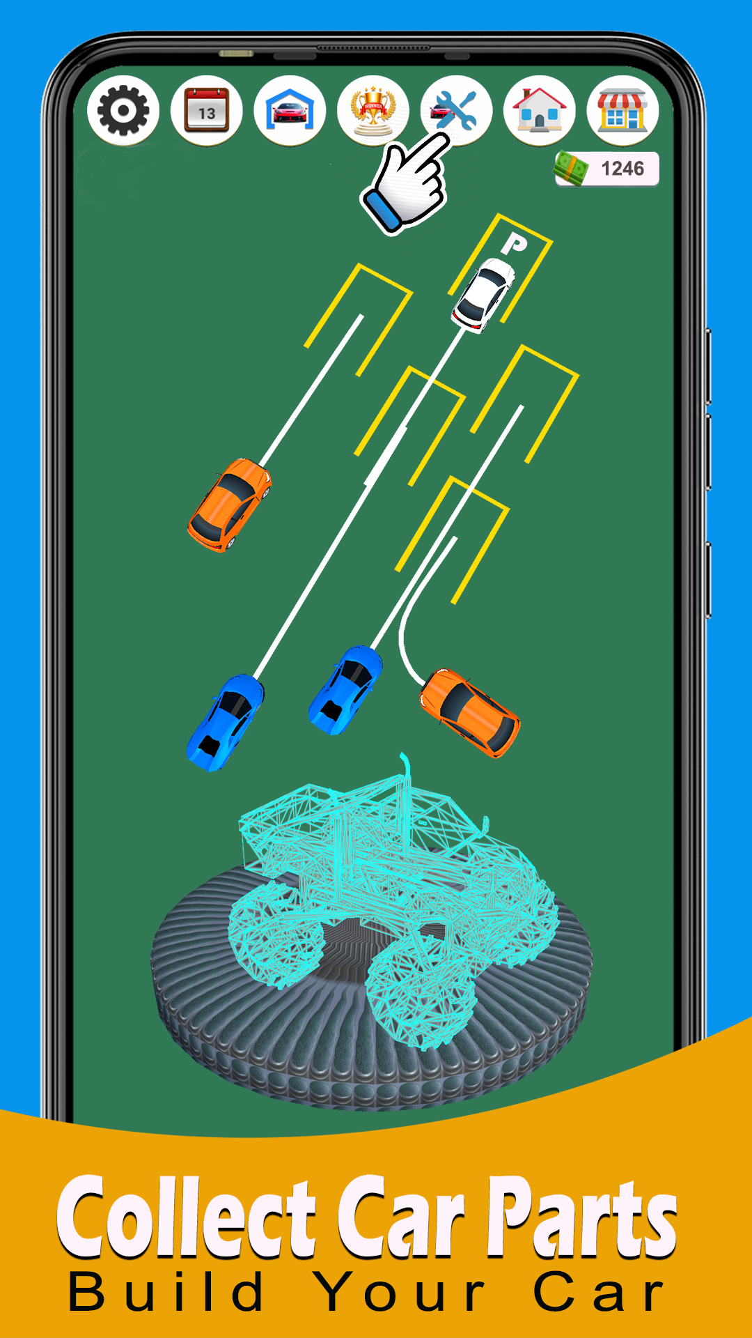 Car Parking Order: Advanced Lot Management Parking Simulator Game - App ...