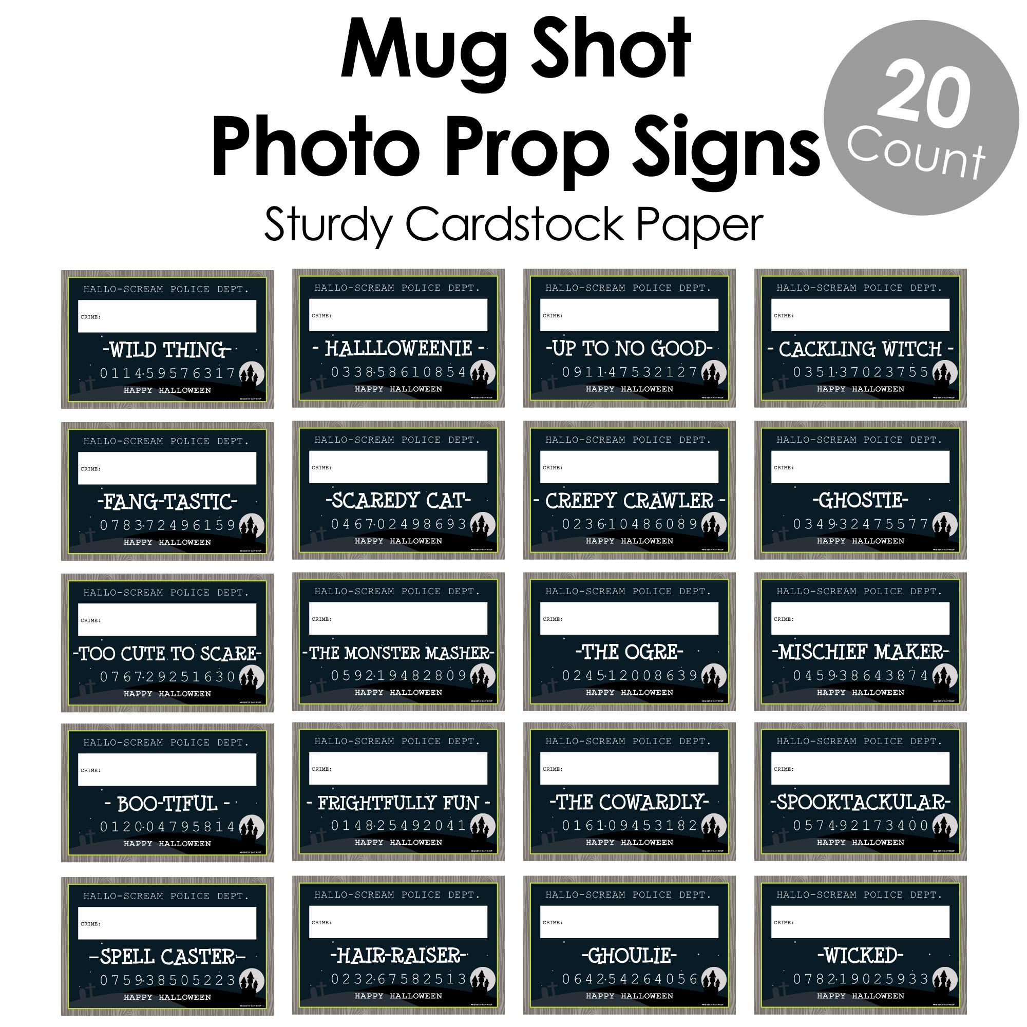 Mugshot Board Maker