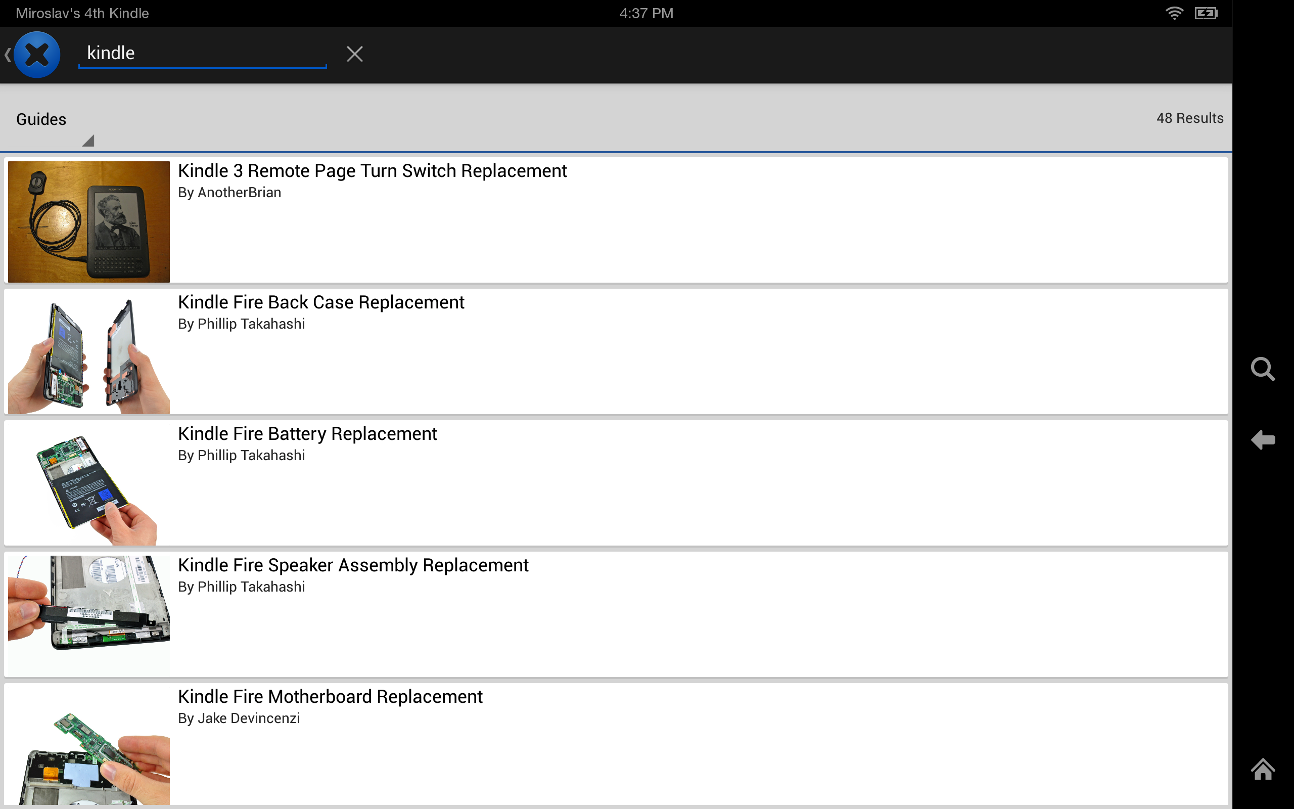 iFixit: Repair Manual - App on Amazon Appstore