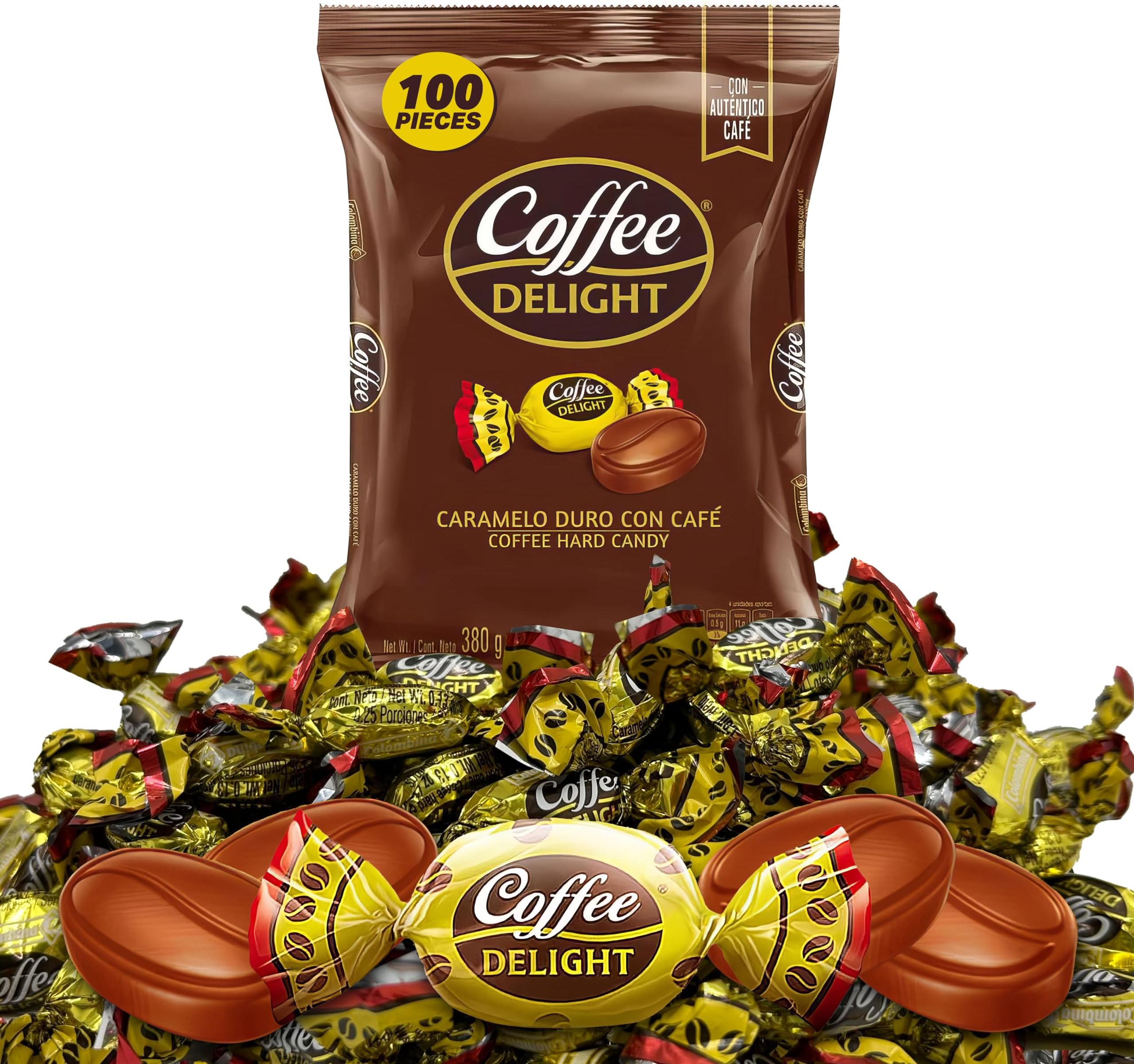 Amazon.com : Coffee Delight Hard Candy - 1 pack Approx 100 pieces ...