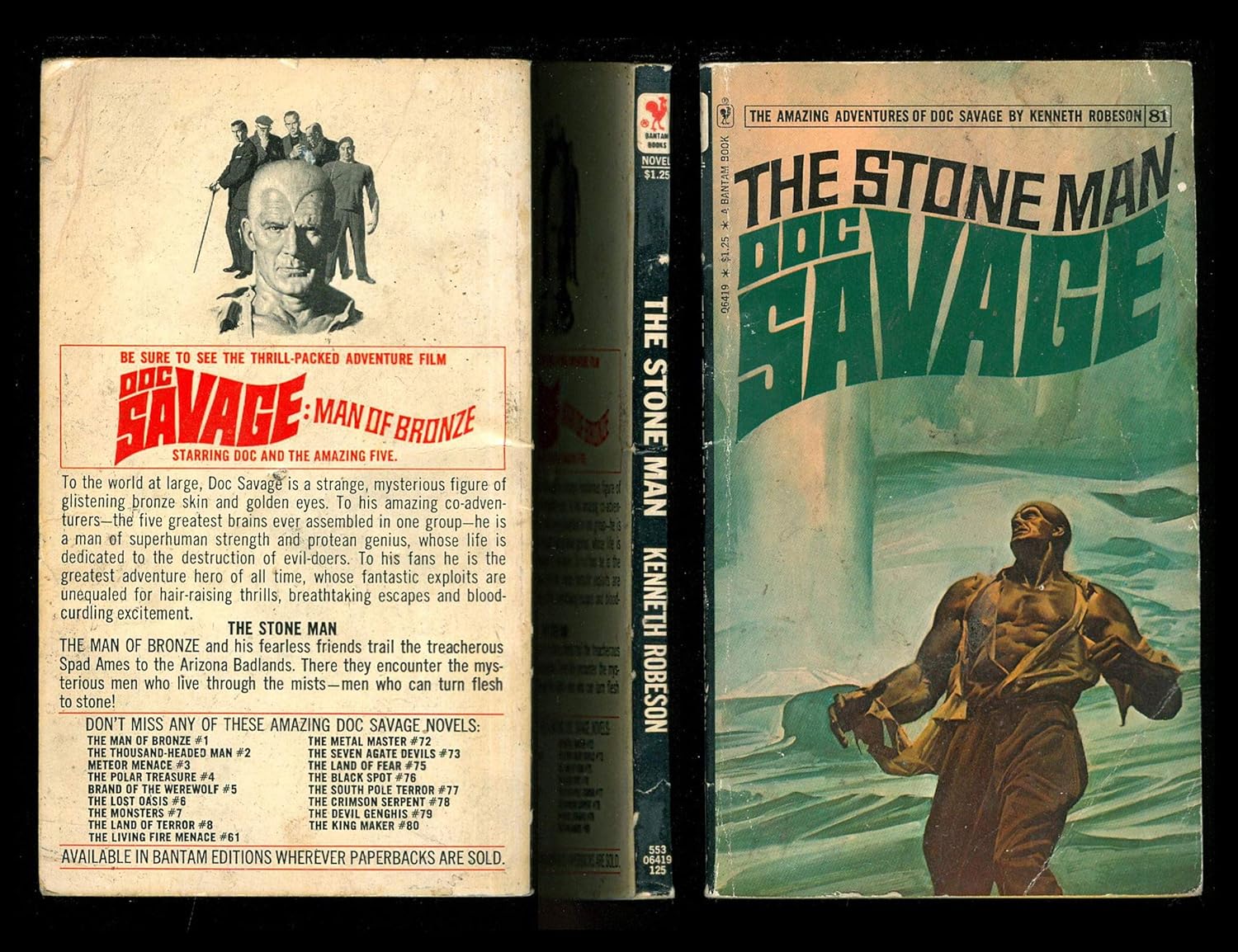 The Stone Man (Doc Savage #81): Robeson, Kenneth: 9780553064193: Amazon ...