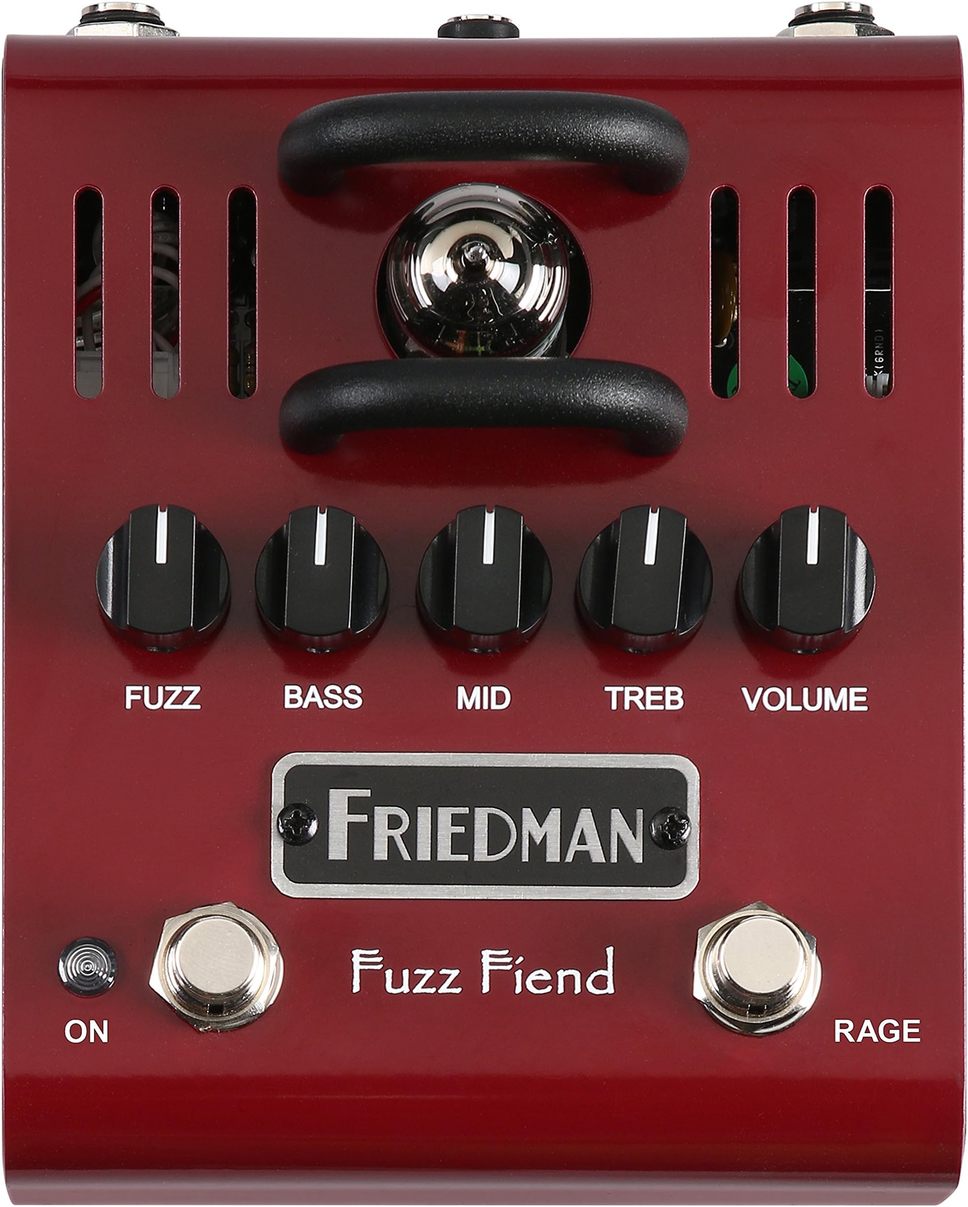 Amazon.com: Friedman Amplification Fuzz Fiend 12AX7 Tube Powered Fuzz ...