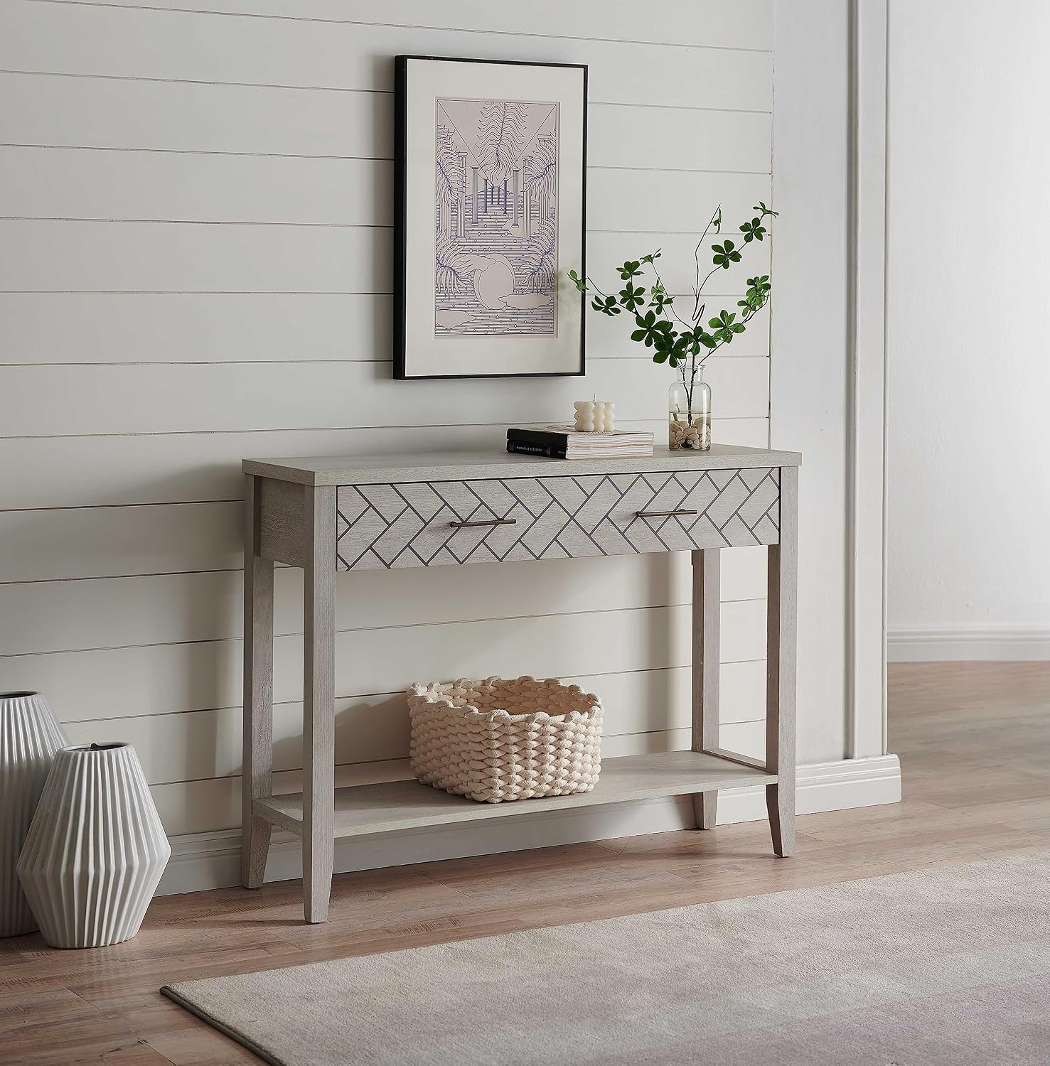 Amazon.com: Kings Brand Furniture - Leffler Modern Console Sofa Table ...