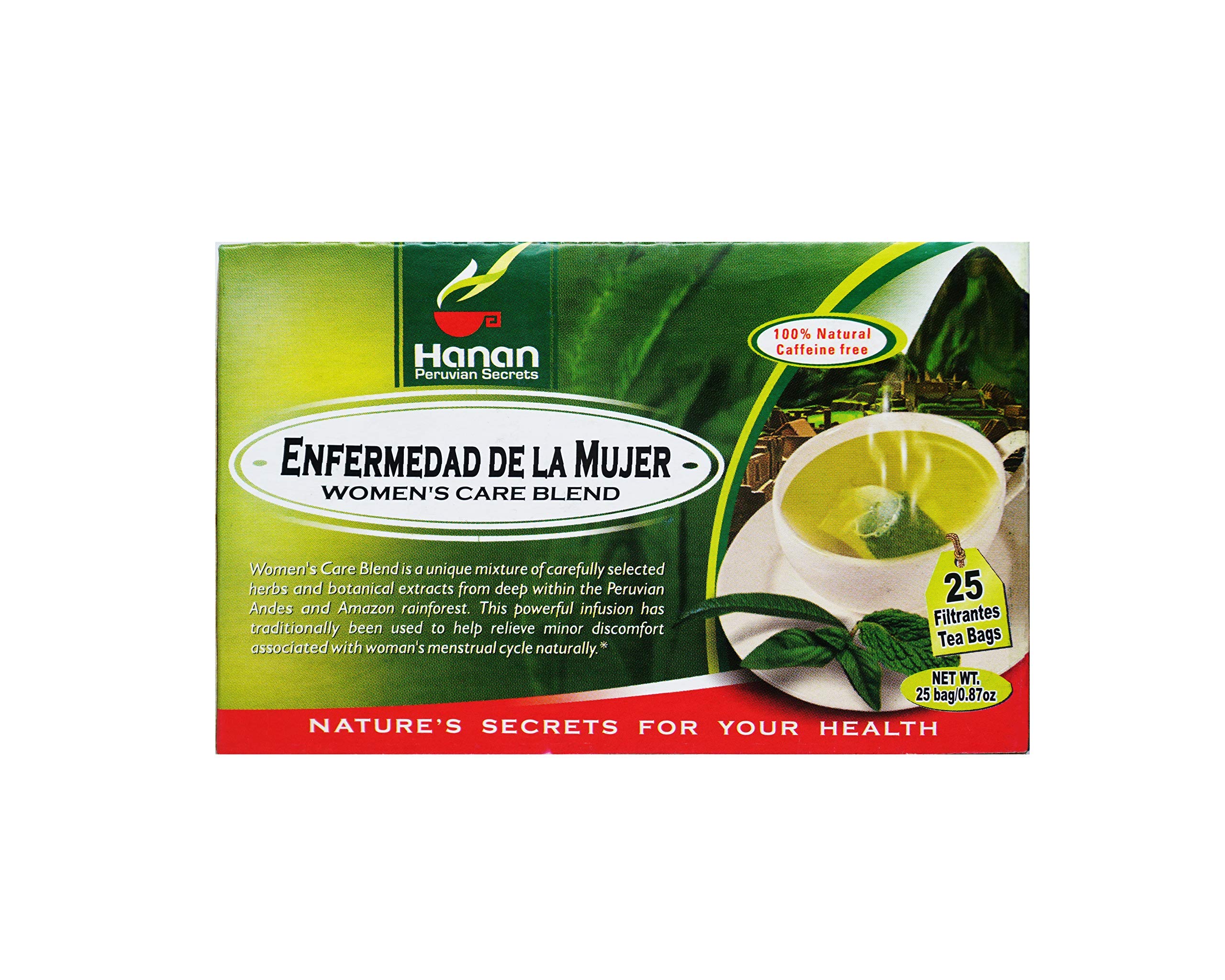 Buy Hanan Peruvian Secrets Enfermedad De La Mujer al Tea | 100% Natural ...