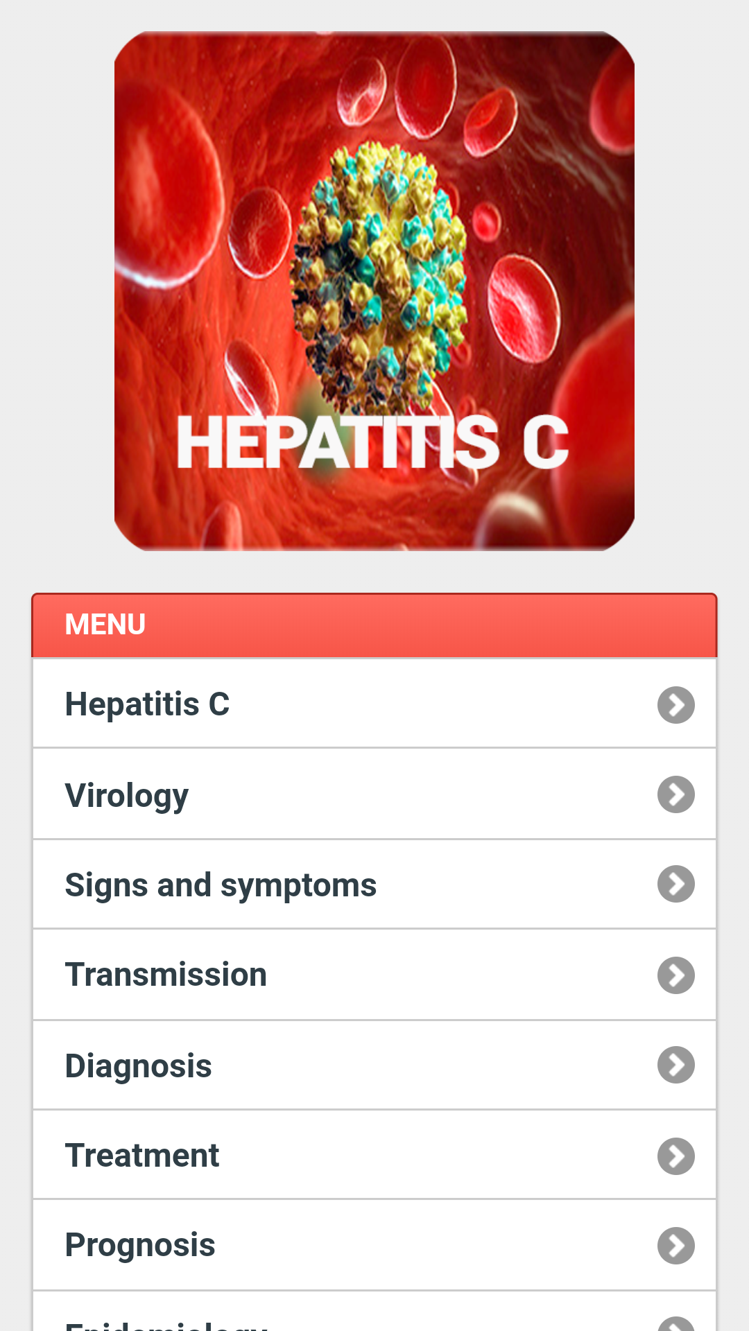 Hepatitis C - App on Amazon Appstore