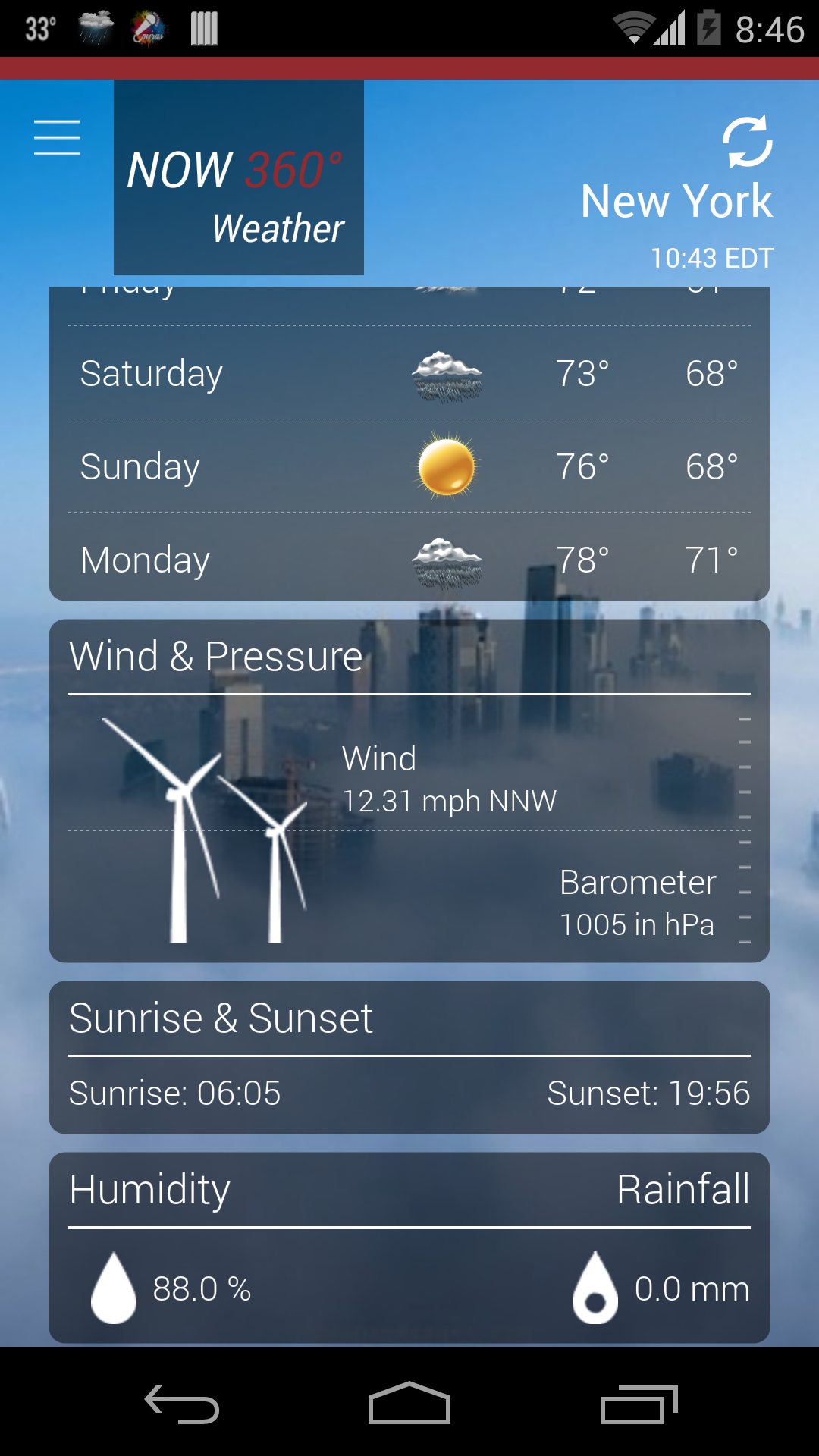 Now 360 Weather - App on Amazon Appstore