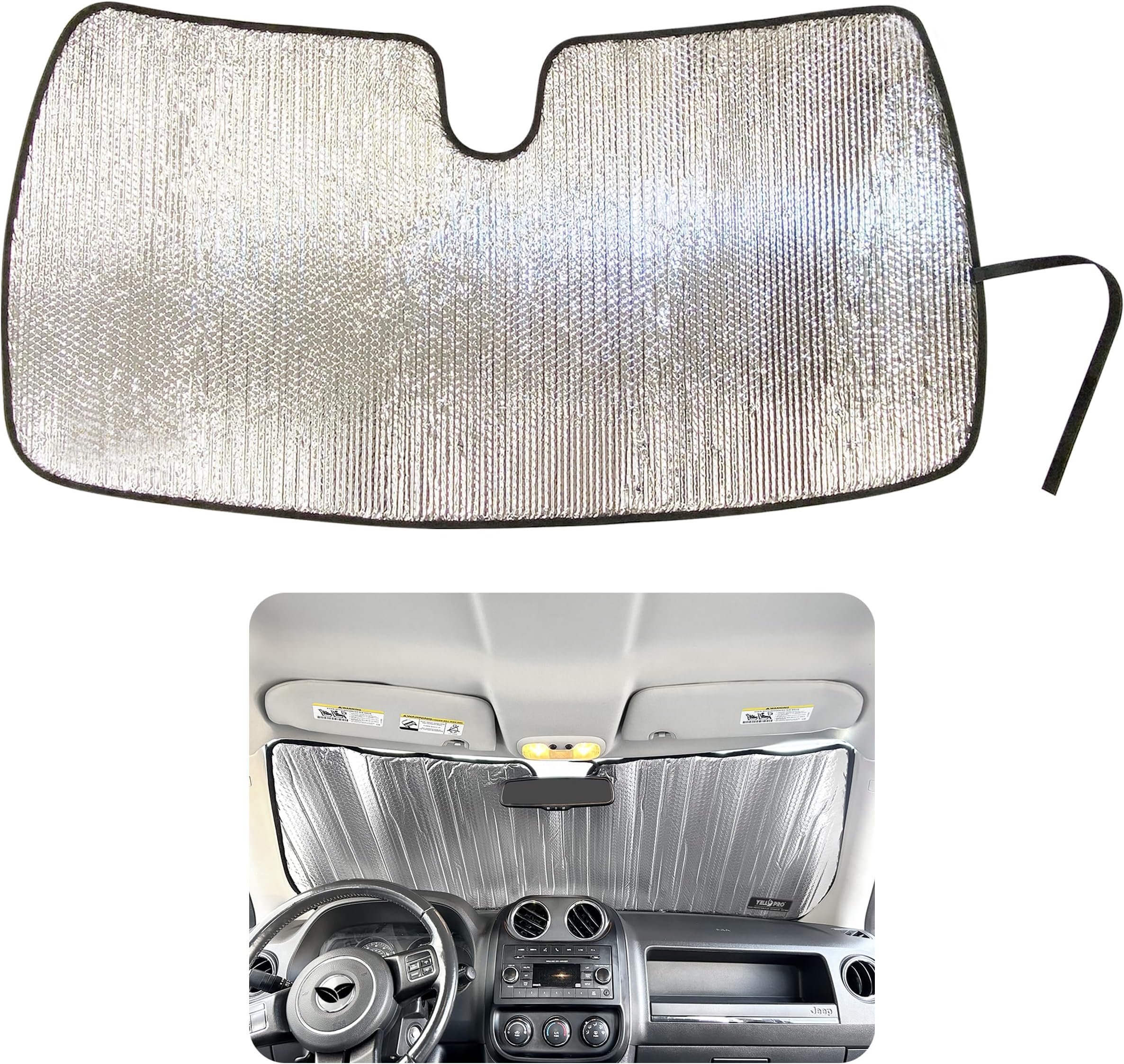 Amazon.com: AutoTech Zone Sunshade for 2007-2017 Jeep Patriot SUV ...