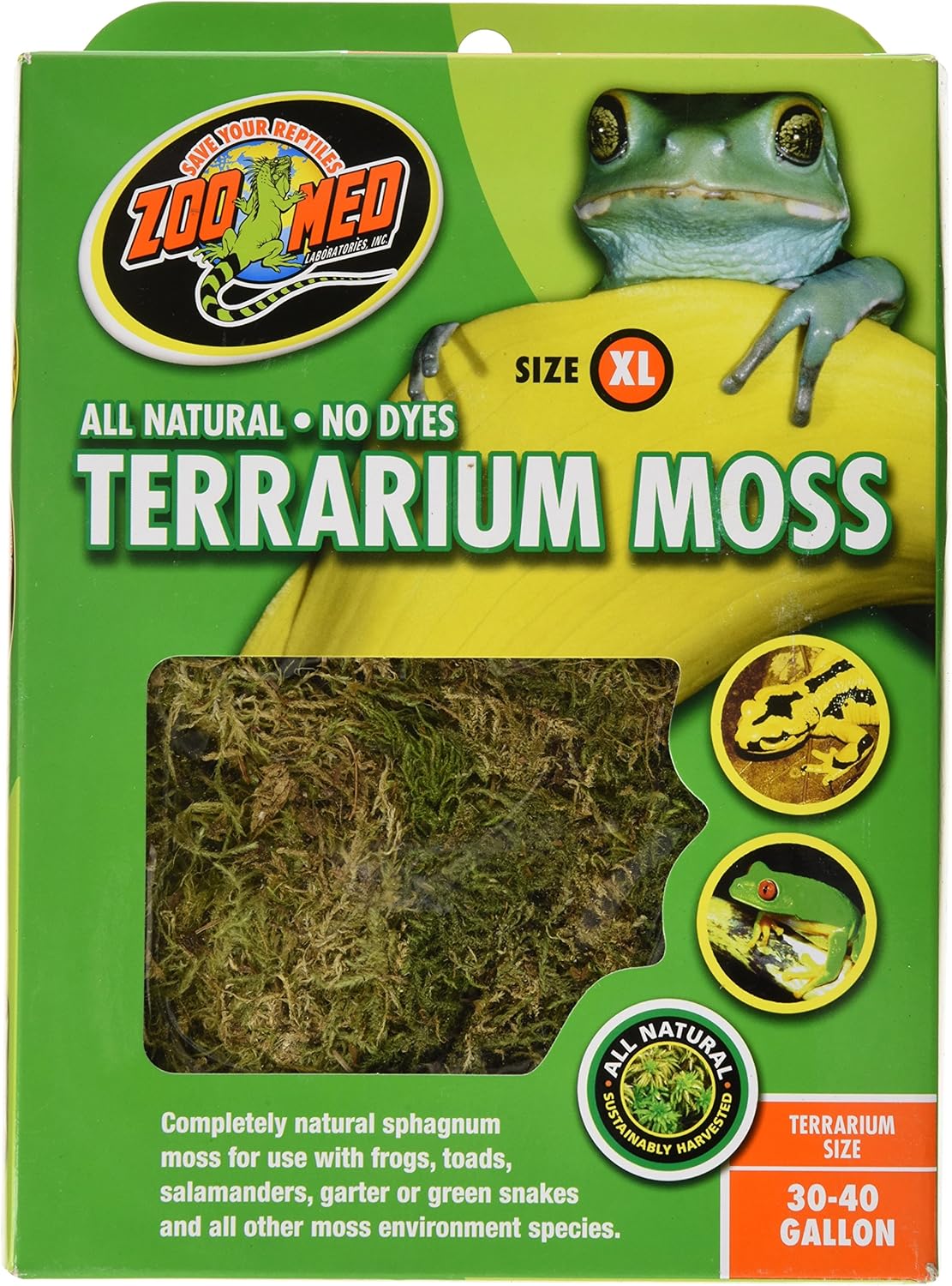 Zoo Med CF2-XE Terrarium Moss, XL, 3.1 Litre : Amazon.co.uk: Pet Supplies