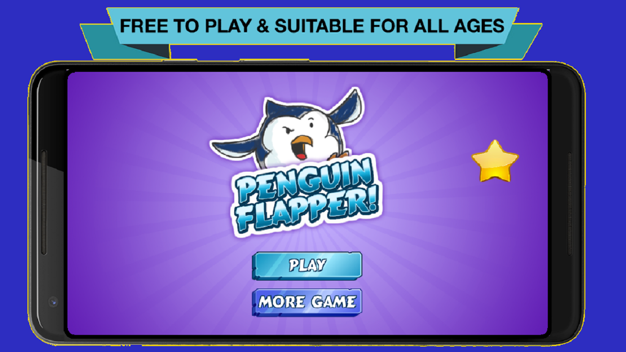 Crazy Penguin Flapper Cartoon Game for Kids - Free Fun Game for android ...