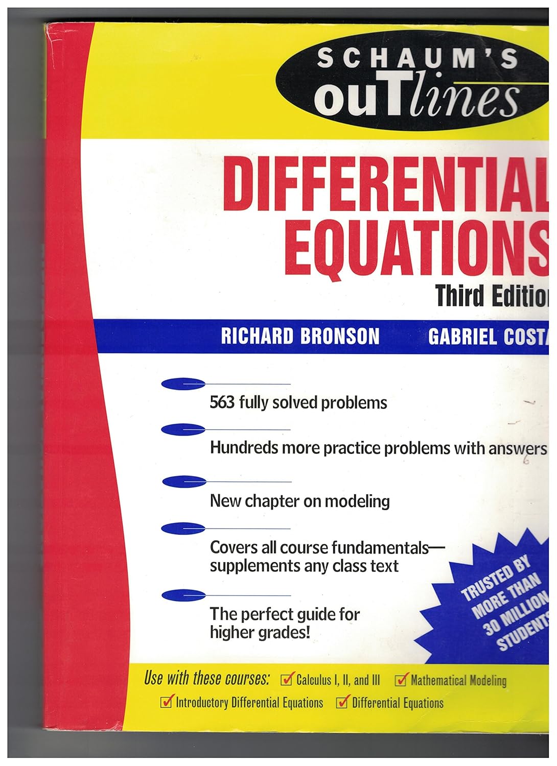 Schaum's Outline of Differential Equations, 3rd edition (Schaum's ...