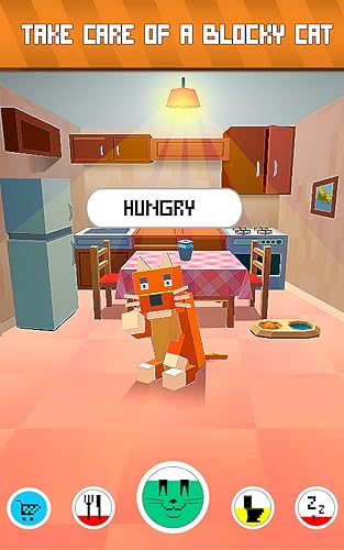 My Blocky Cat: Virtual Pet - care of a blocky kitty! - App on Amazon ...