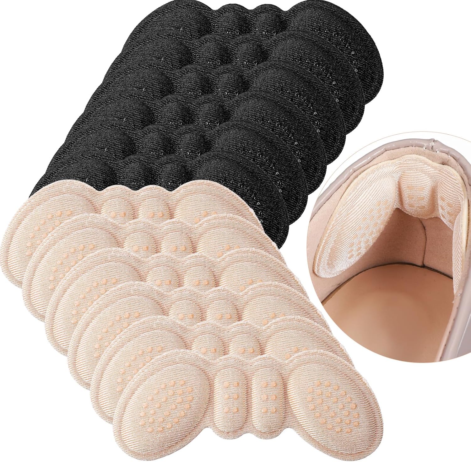 Amazon.com: Heel Pads for Shoes 6 Pairs Self-Adhesive Heel Cushion Pads ...