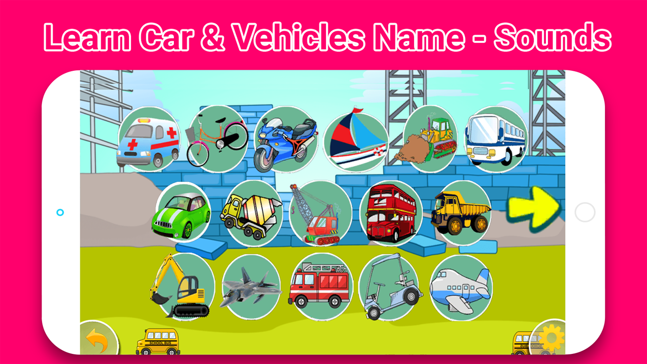 Top Learn Car & Vehicles Name -Sounds for Toddlers - App on Amazon Appstore