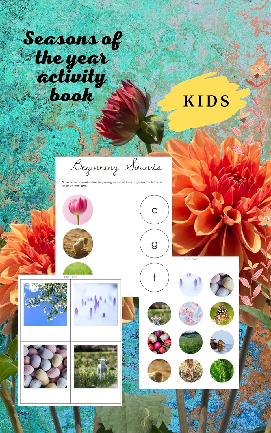 HUGE learning activity book for preschool and kindergarten (ages 3-6 ...