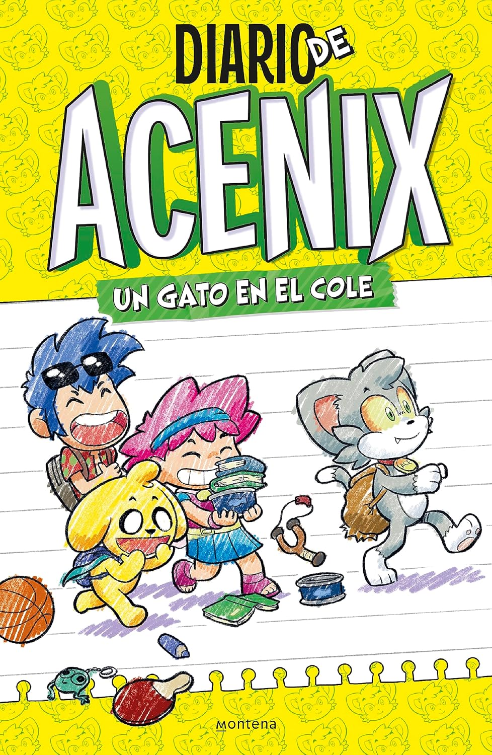 Amazon.co.jp: Diario de Acenix: Un gato en el cole (Spanish Edition ...