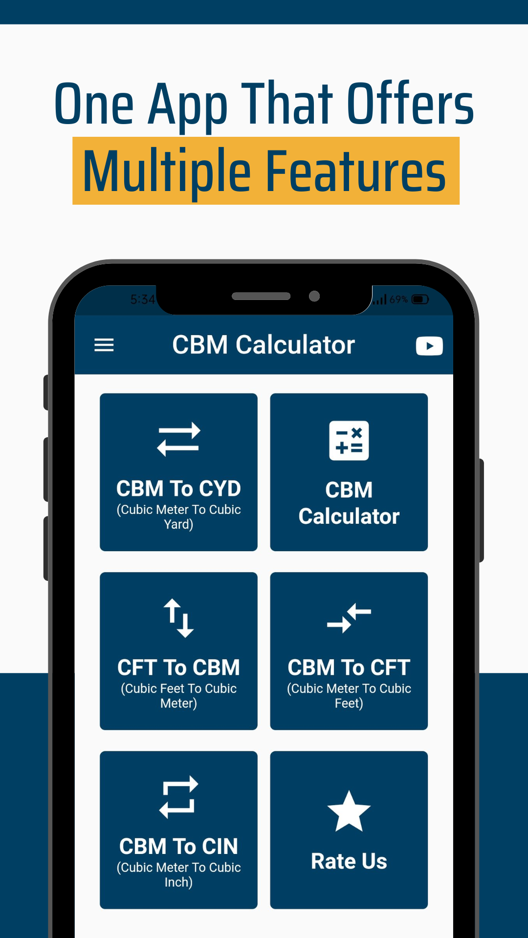CBM Calculator - Application sur Amazon Appstore