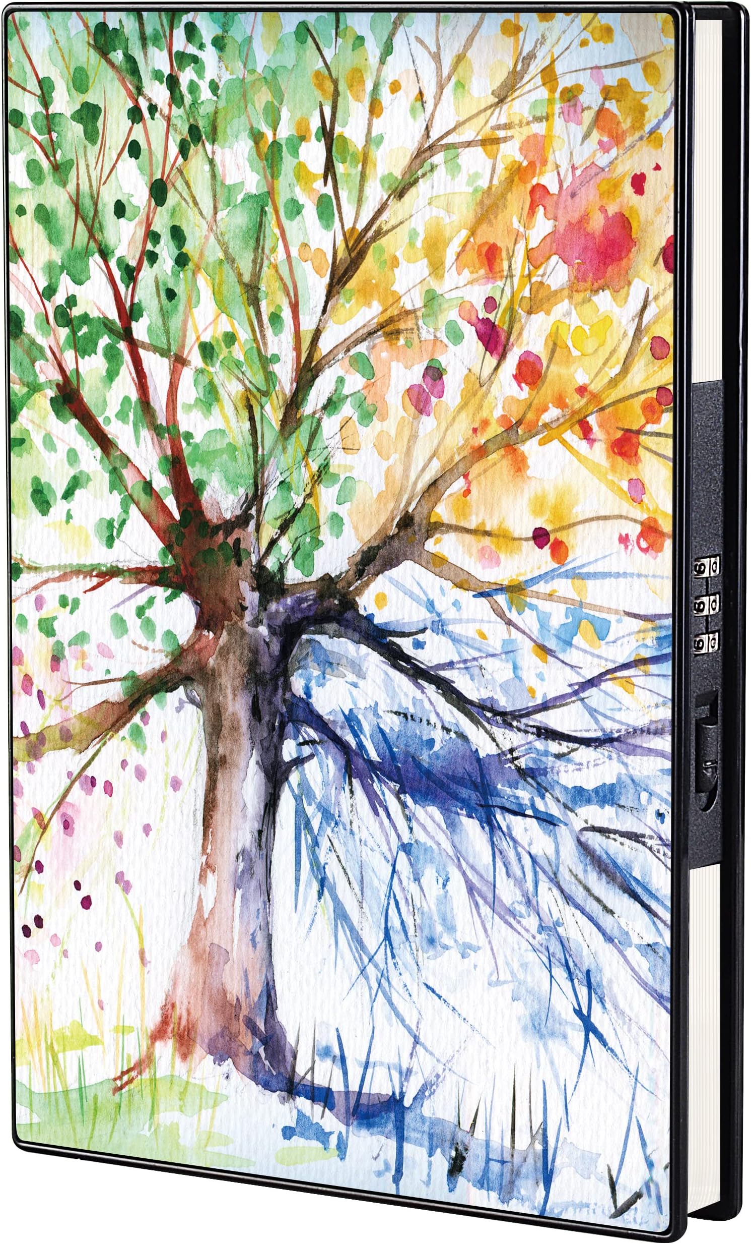 Amazon.com : RSRXEDL Starry A5 Planner Lock Diary, A5 Creative Password ...