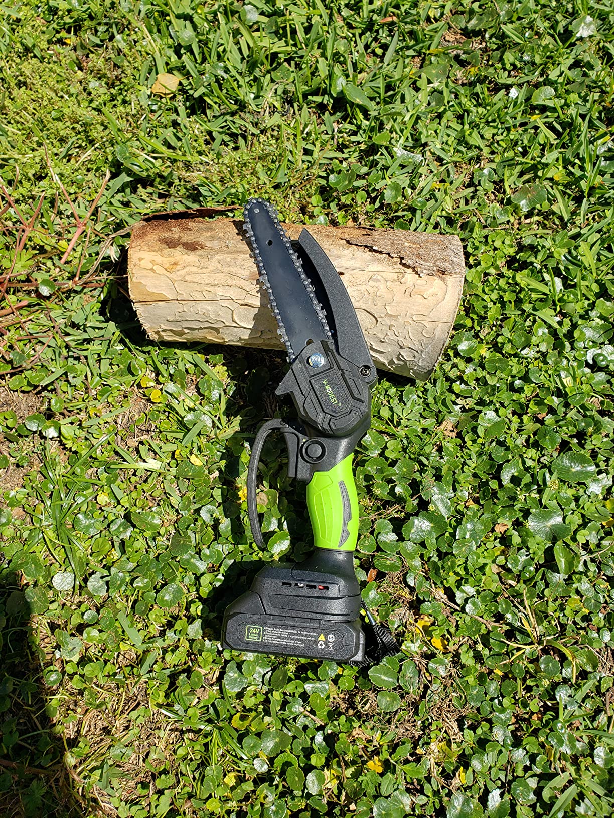 $9/mo - Finance V-MODEST Mini Chainsaw Cordless 6 in. with Automatic ...