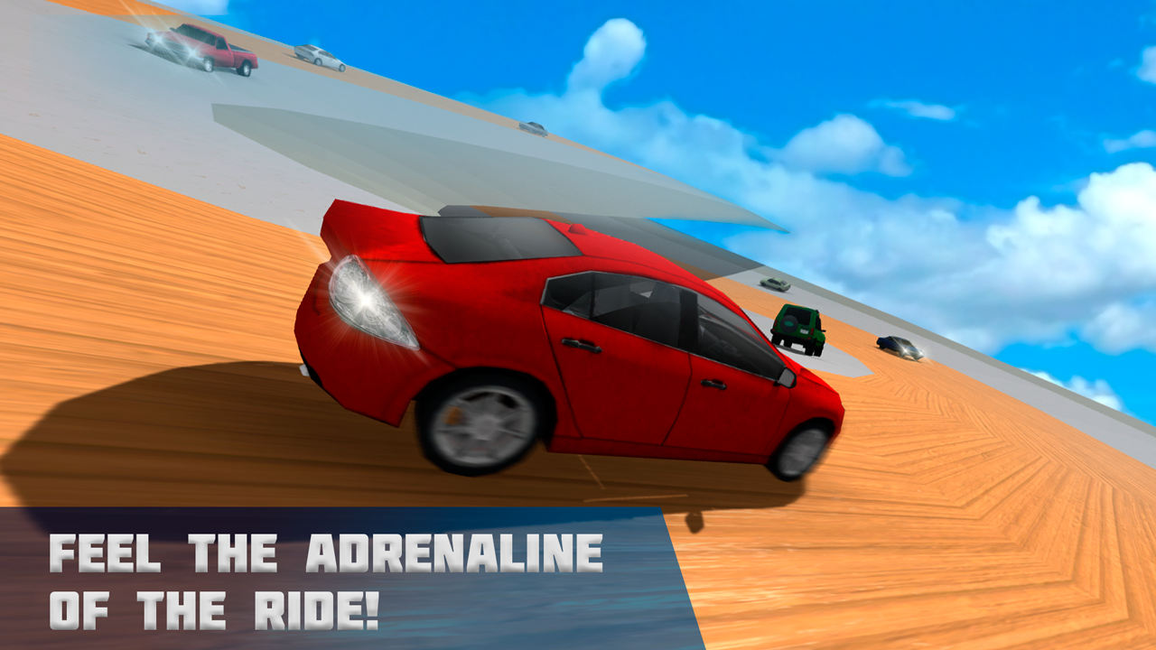 Sky Car Derby Race 3D: Extreme Driving Simulator | Car Destruction ...