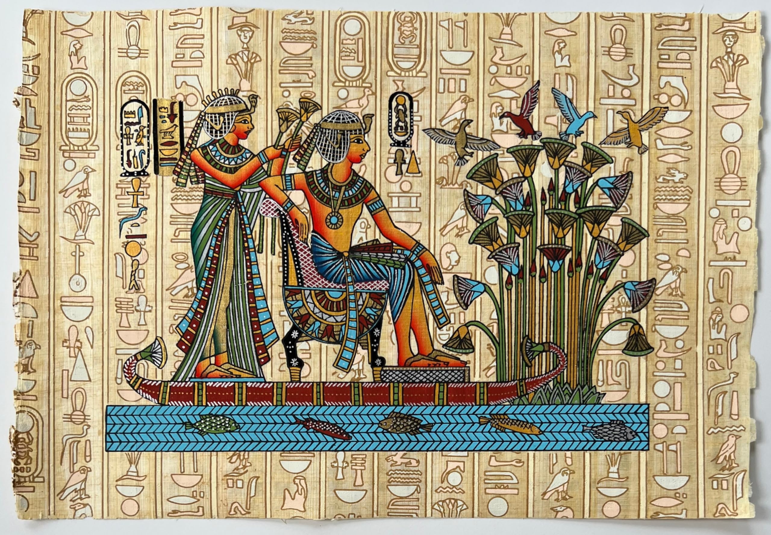 Ancient Egyptian Papyrus Art