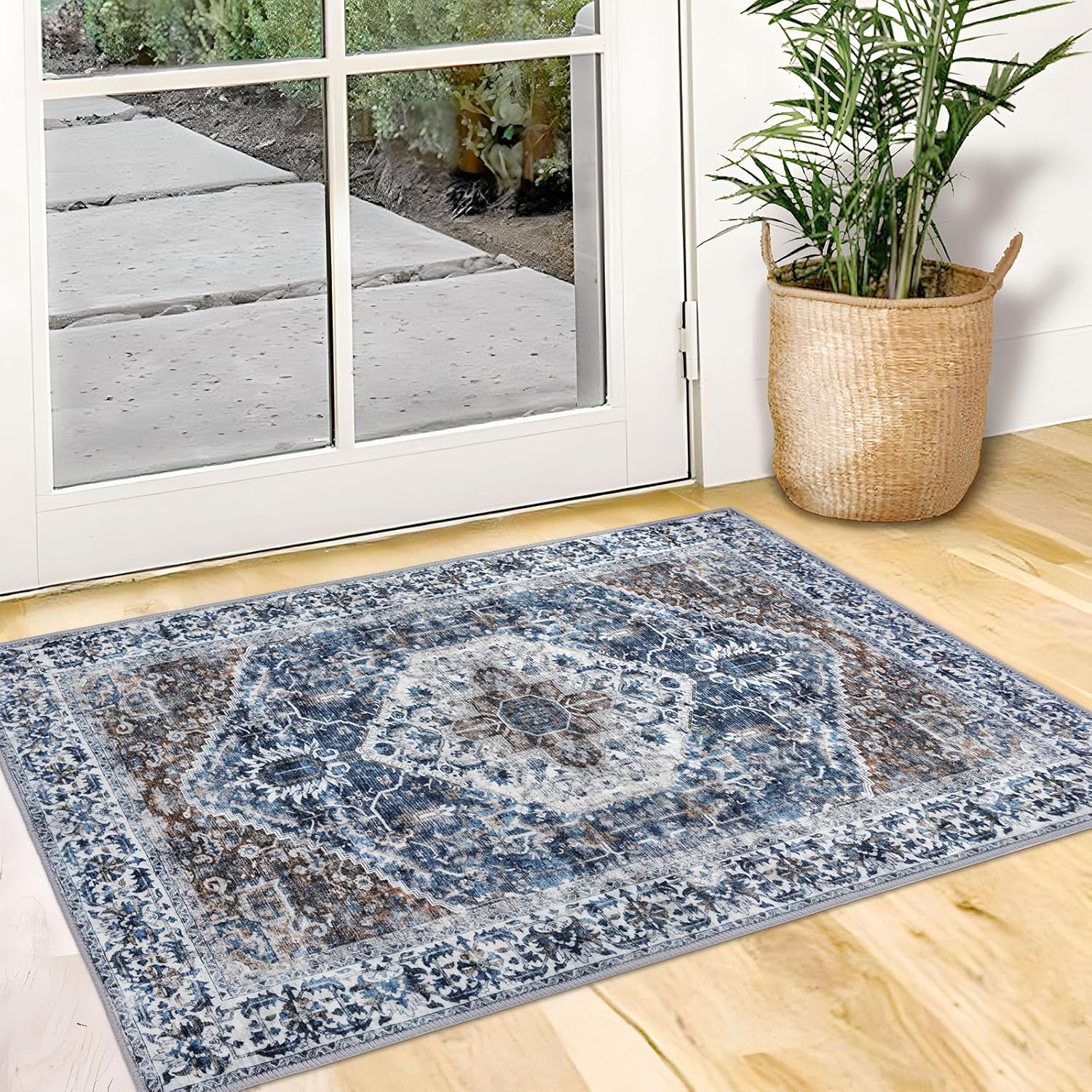 Amazon.com: KOZYFLY Small Area Rug 2x3 Ft Rugs for Entryway Washable ...