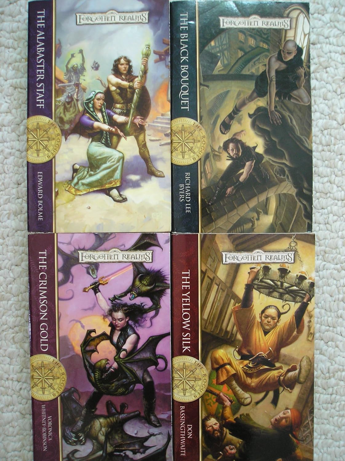 Forgotten Realms - The Rogues Four Book Set : The Alabaster Staff, Book ...