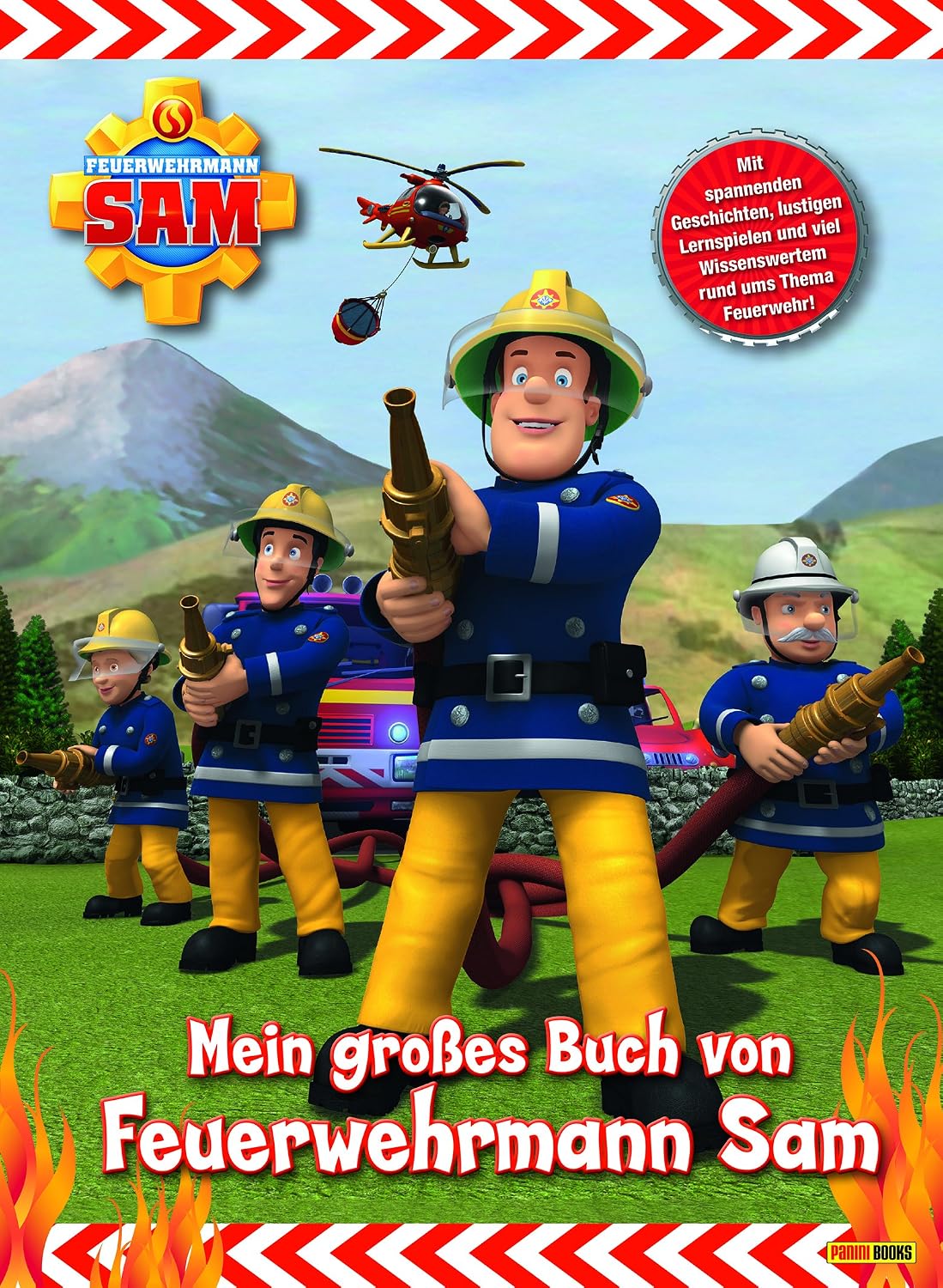 Verwunderlich Feuerwehrmann Sam Buch Bild