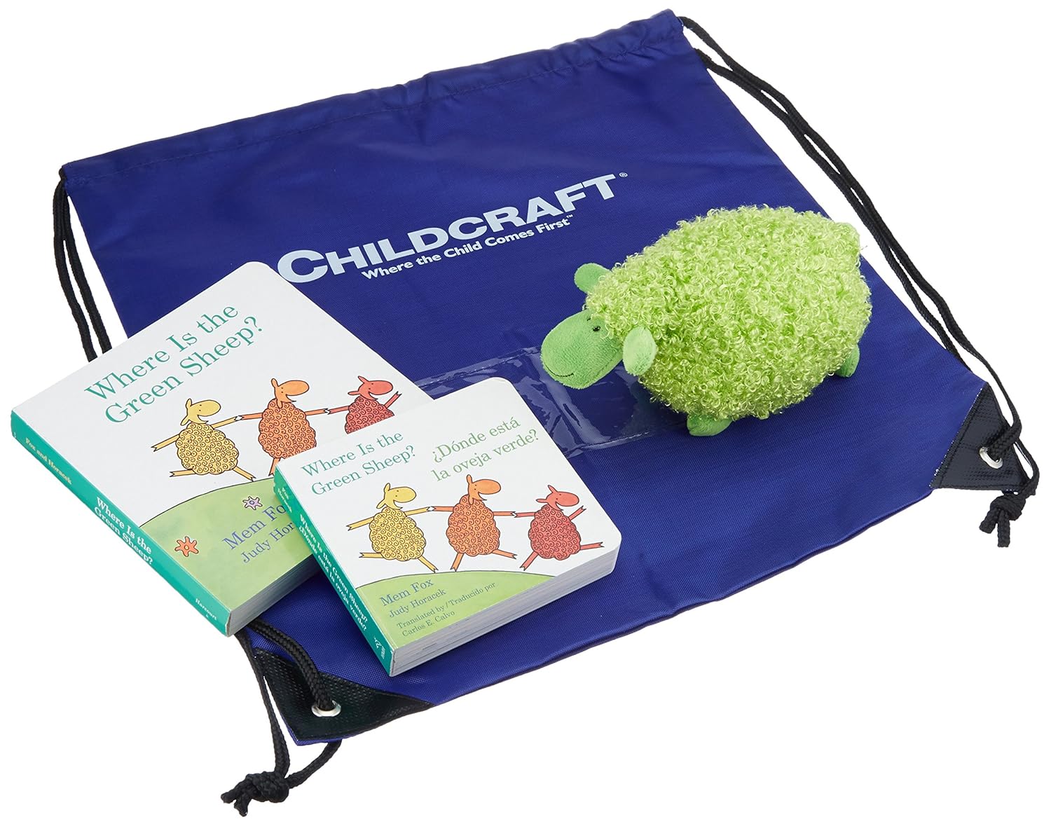 Amazon.com: Childcraft Where Is the Green Sheep? Literacy Bag ...