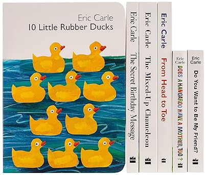 Amazon.com: Eric Carle Six Classic s Box Set: 9780062815682: Carle ...