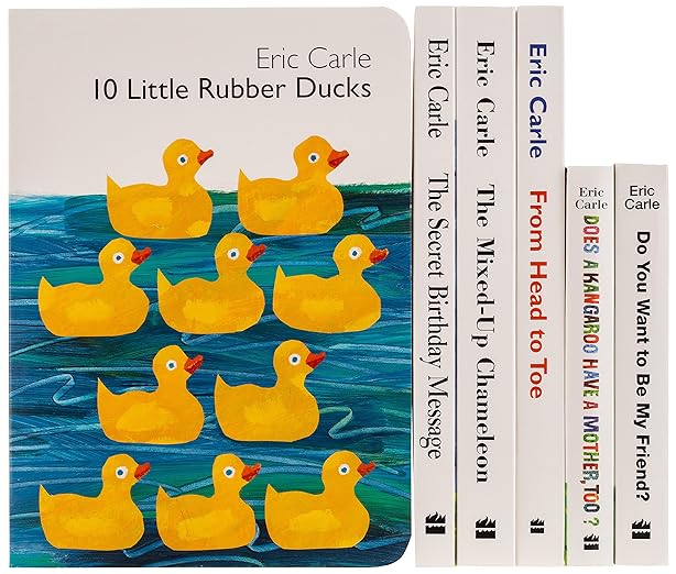 Amazon.com: Eric Carle Six Classic s Box Set: 9780062815682: Carle ...