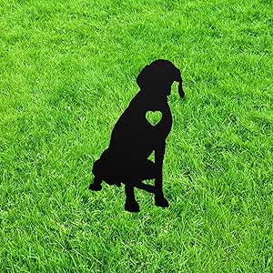 Amazon.com: Personalized German Shorthaired Pointer Garden Statue Stake ...