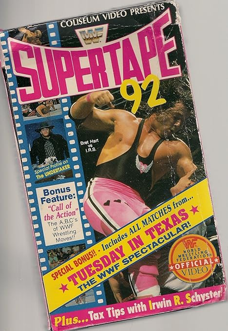 Amazon.com: WWF - Supertape '92 [VHS] : WWF Wrestling: Movies & TV