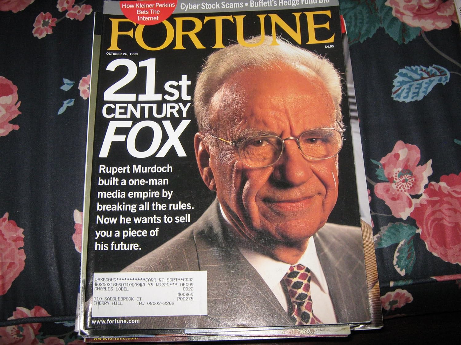 Fortune Magazine (RUPERT MURDOCH....Fox Network & News Corp): Marc ...