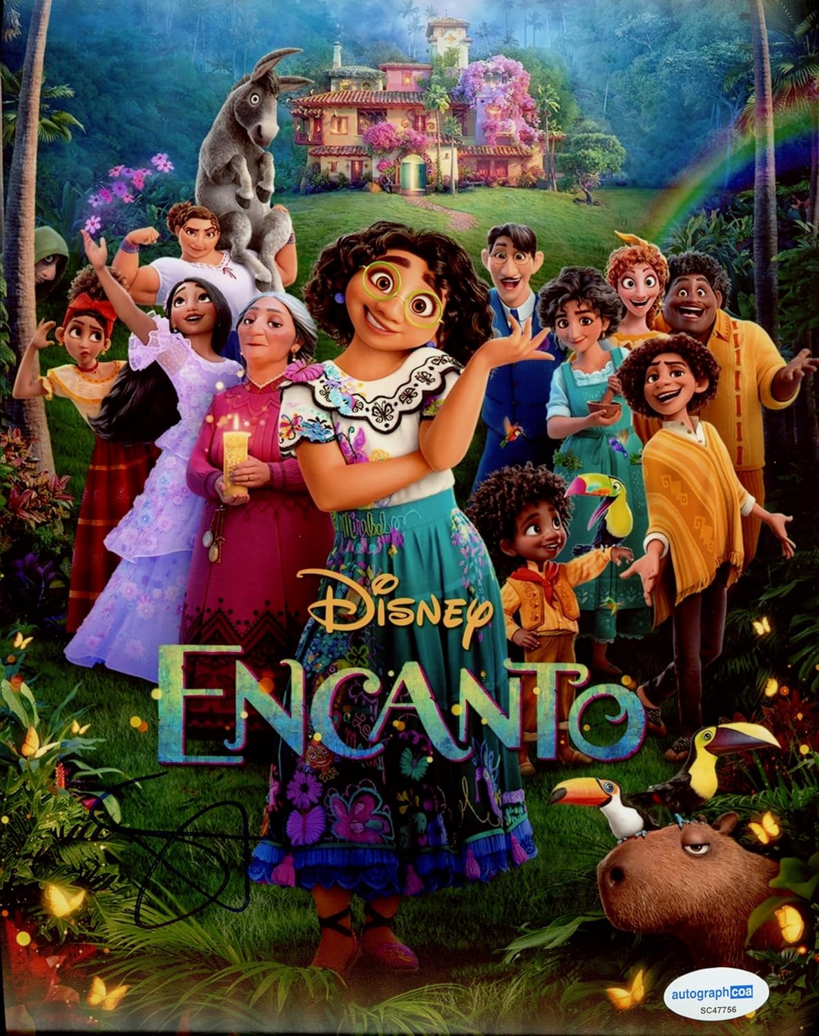 Stephanie Beatriz «Encanto» AUTOGRAPH Signed ‘Mirabel’ 8×10 Photo H ...