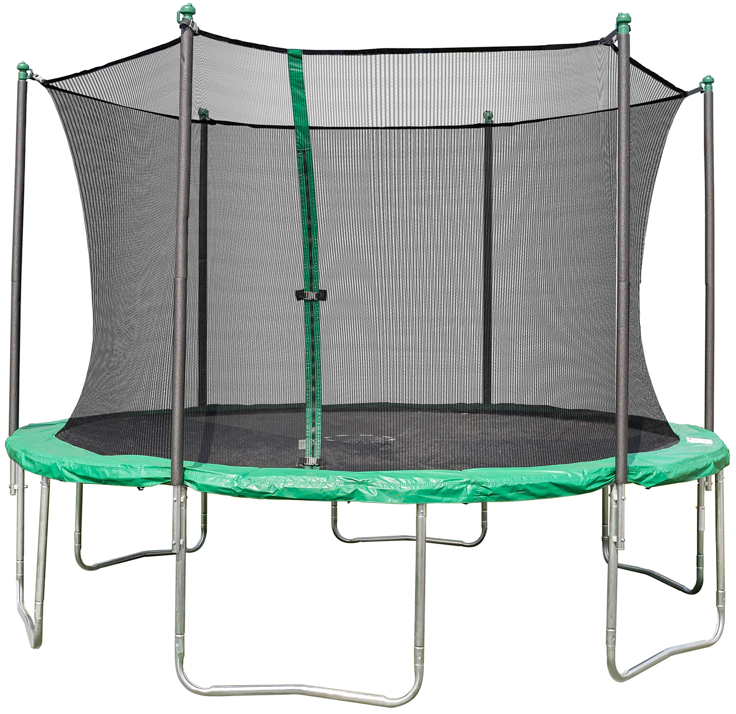 TruJump Round Trampoline and Classic 6-Pole Enclosure Combo - Colors ...