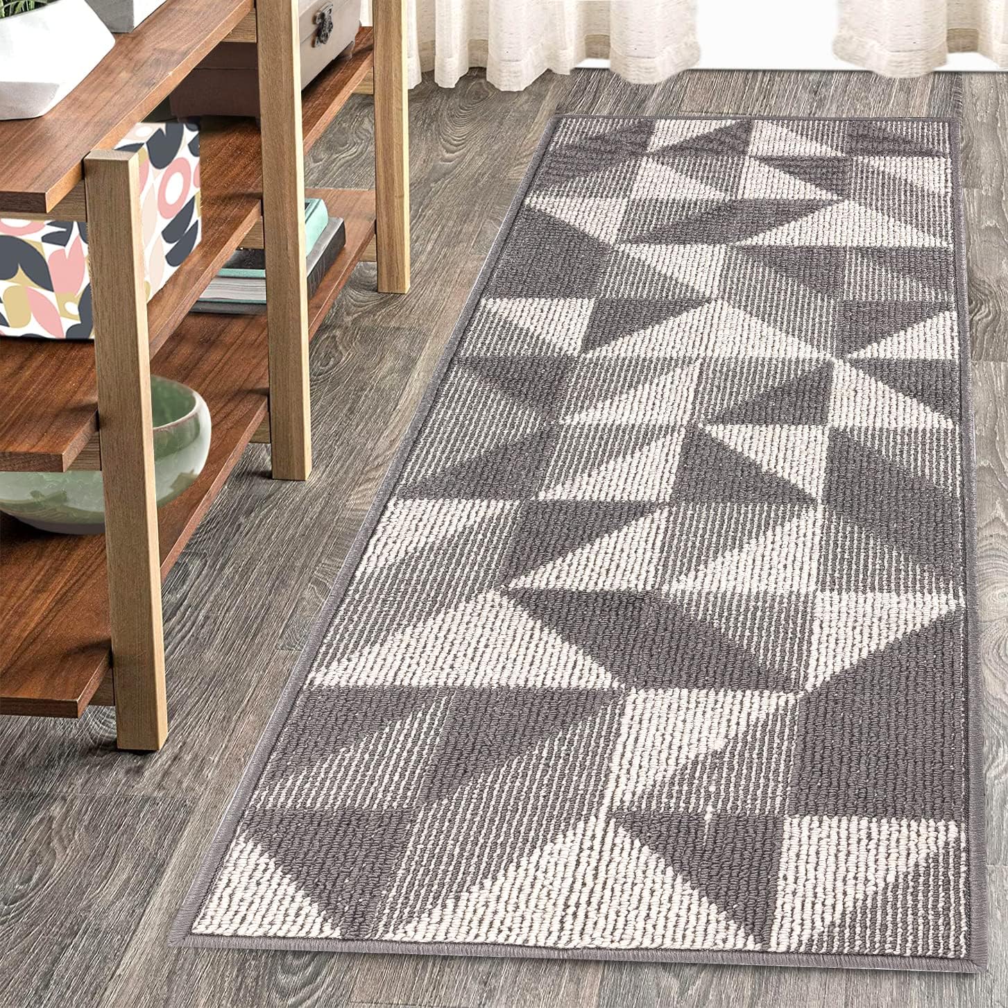 Amazon.com: REFETONE Runner Rug for Hallway Rug Washable Runner Mat Non ...