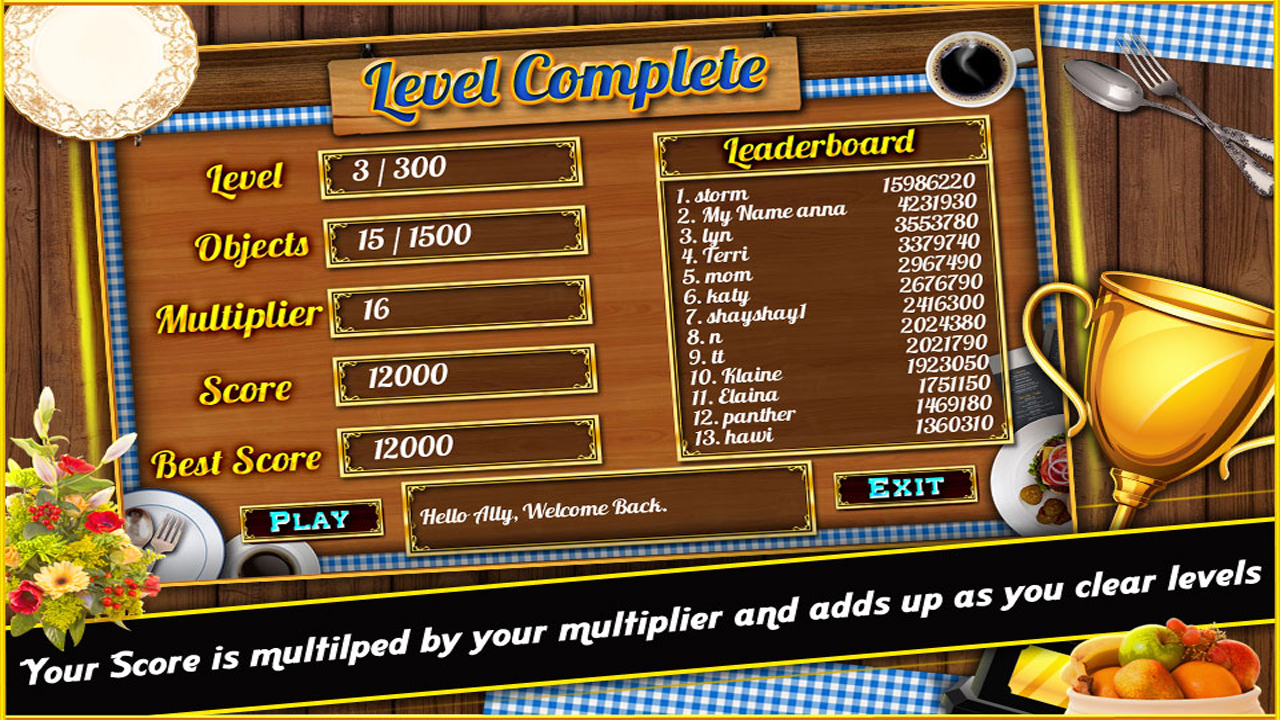 Fancy Restaurant - Hidden Object Challenge # 312 - App on Amazon Appstore